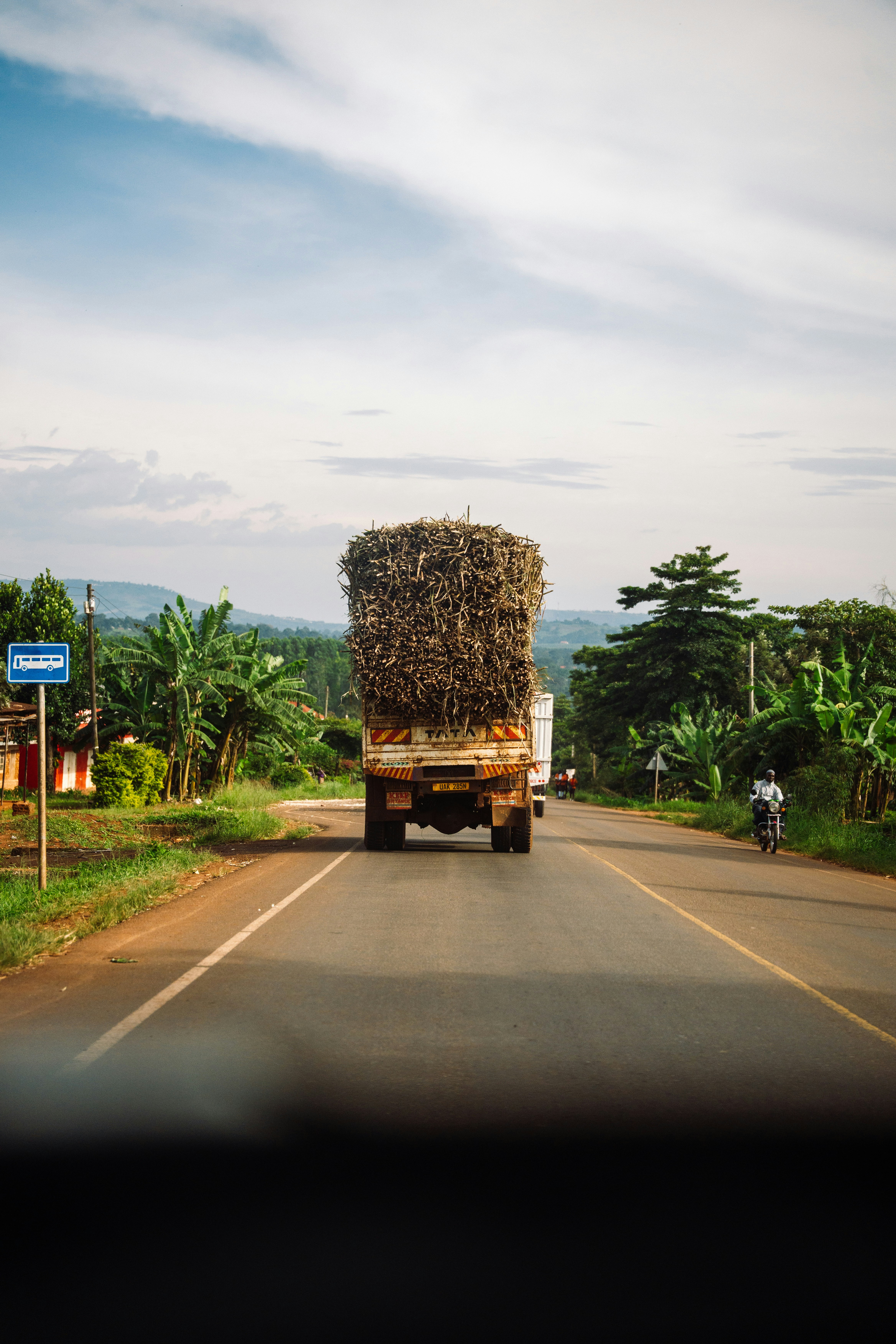 Between Hollowed Hay and Horizon: The Truck that Carries the Farm