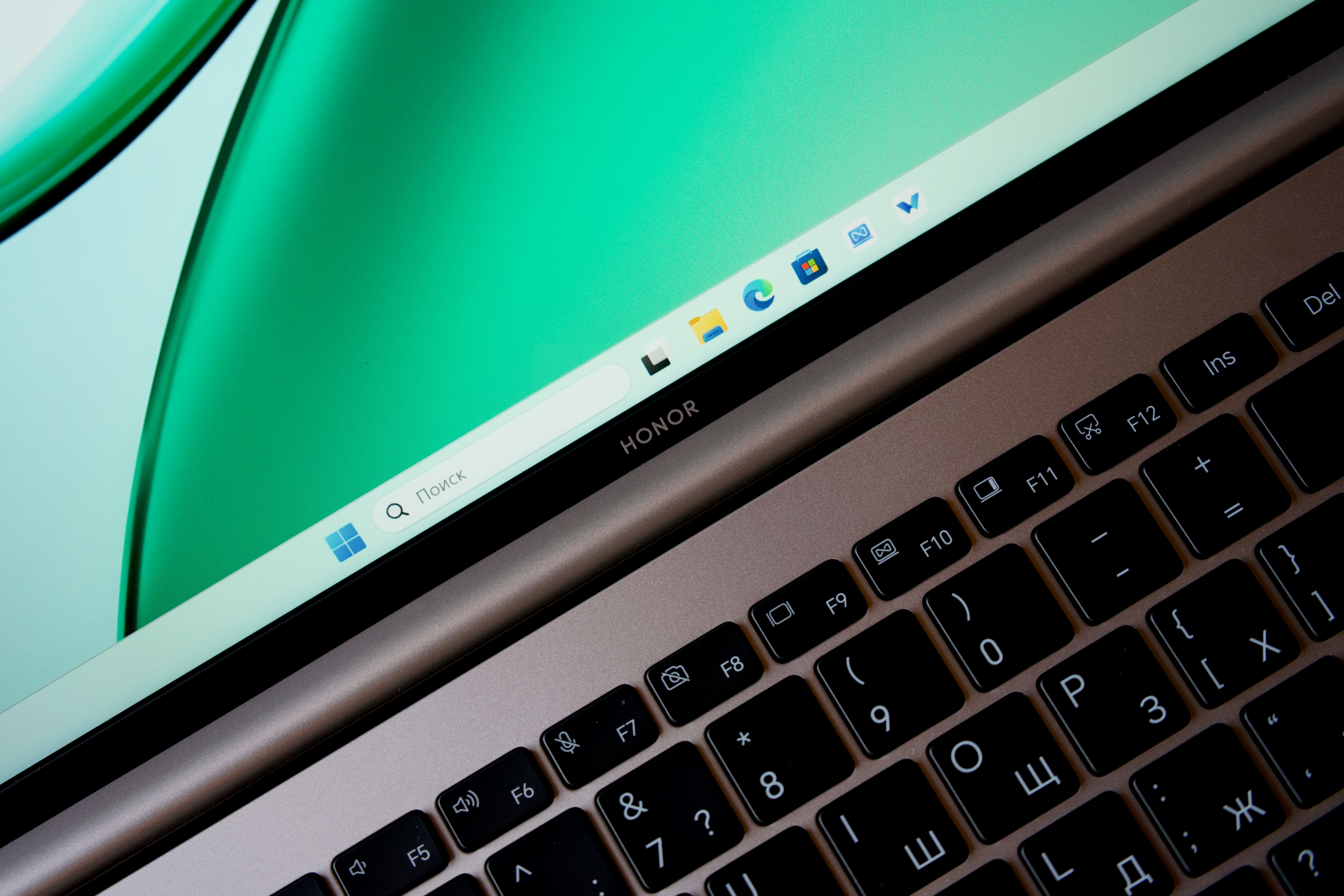 Metallic Keyscape: A Close-Up of Modern Laptop Precision