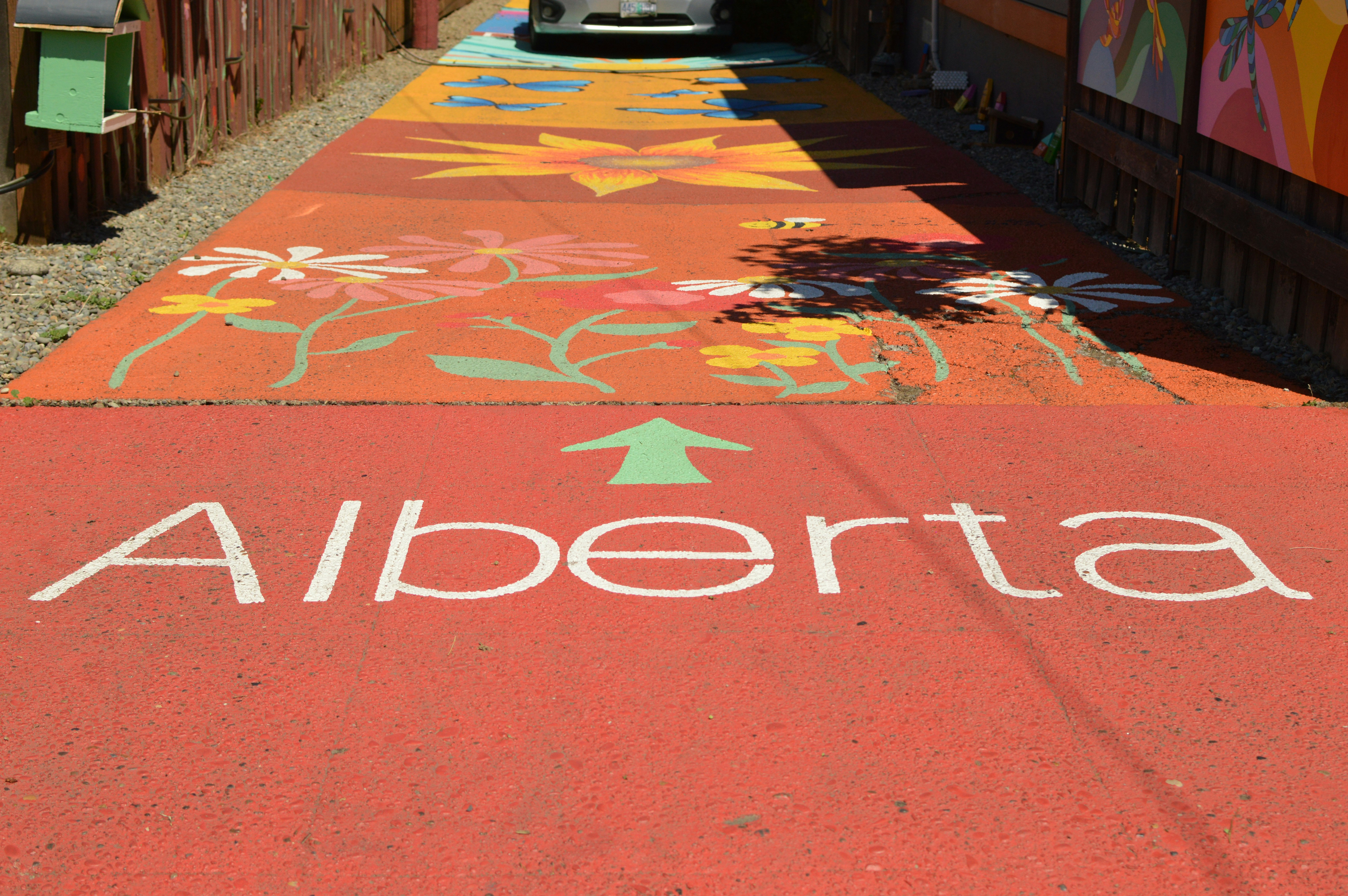 Alberta Street Mural Path: Painted Promenade to the City