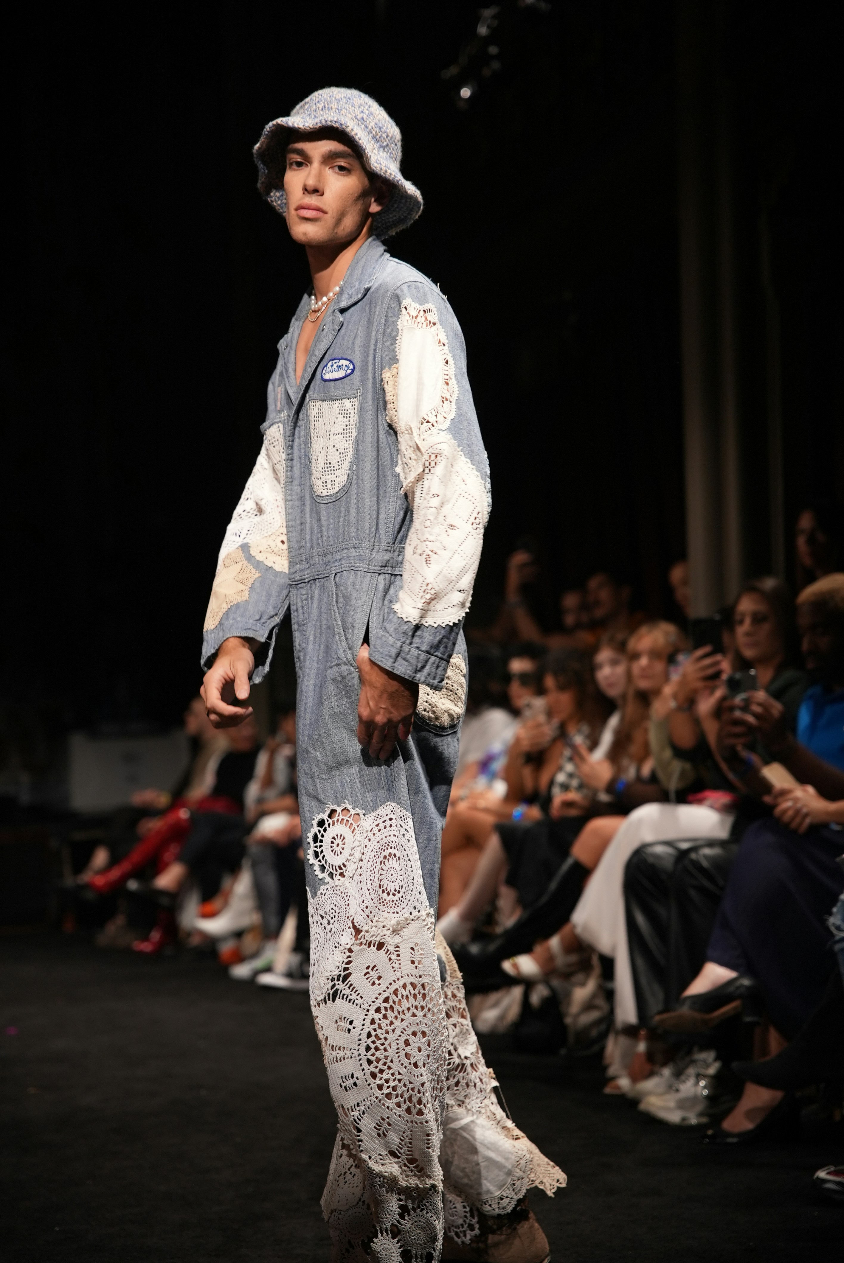 Denim and Lace on the Runway