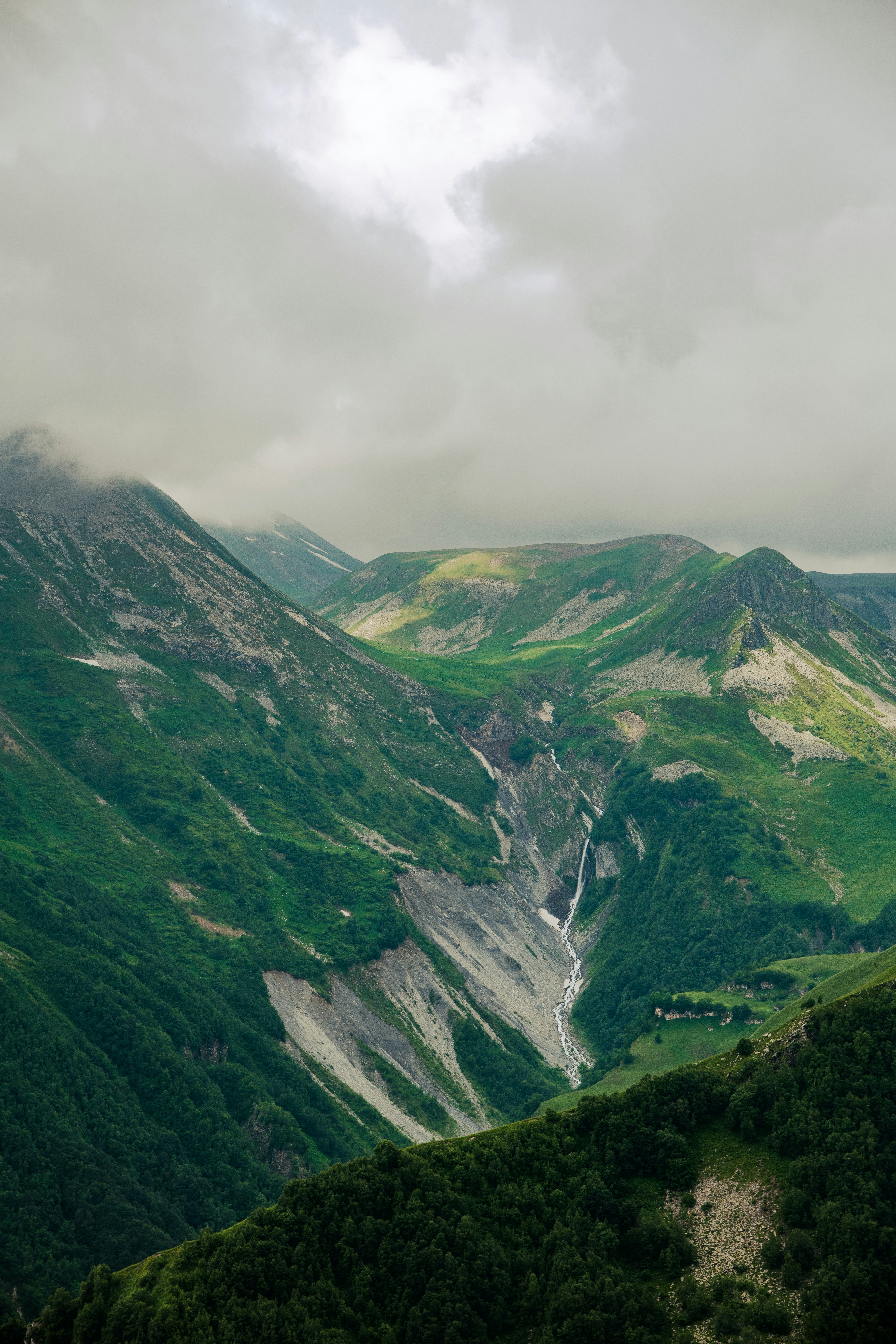 Emerald Canyons: A Vein of Light in the Green Valleys