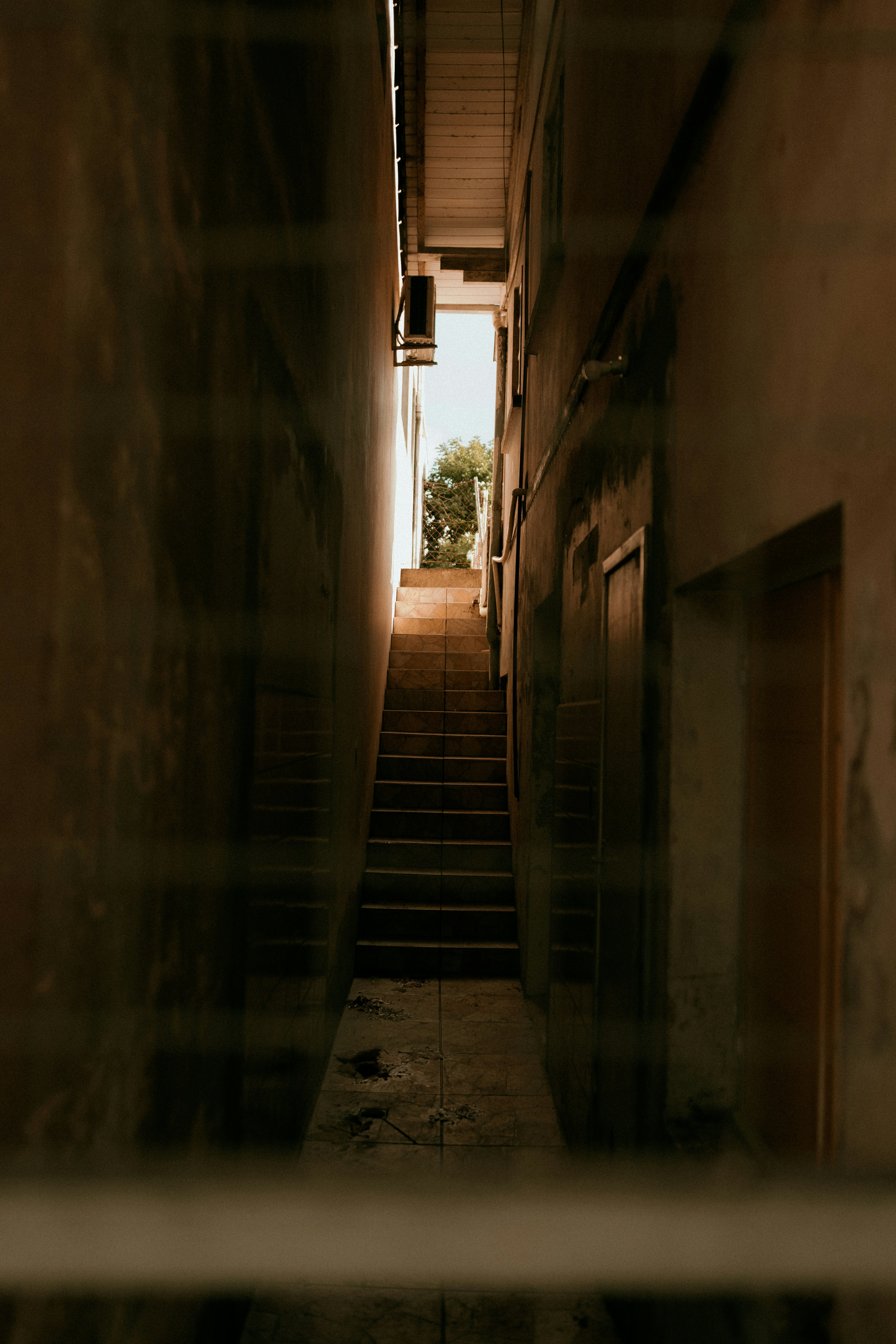 Light at the End of a Narrow Staircase