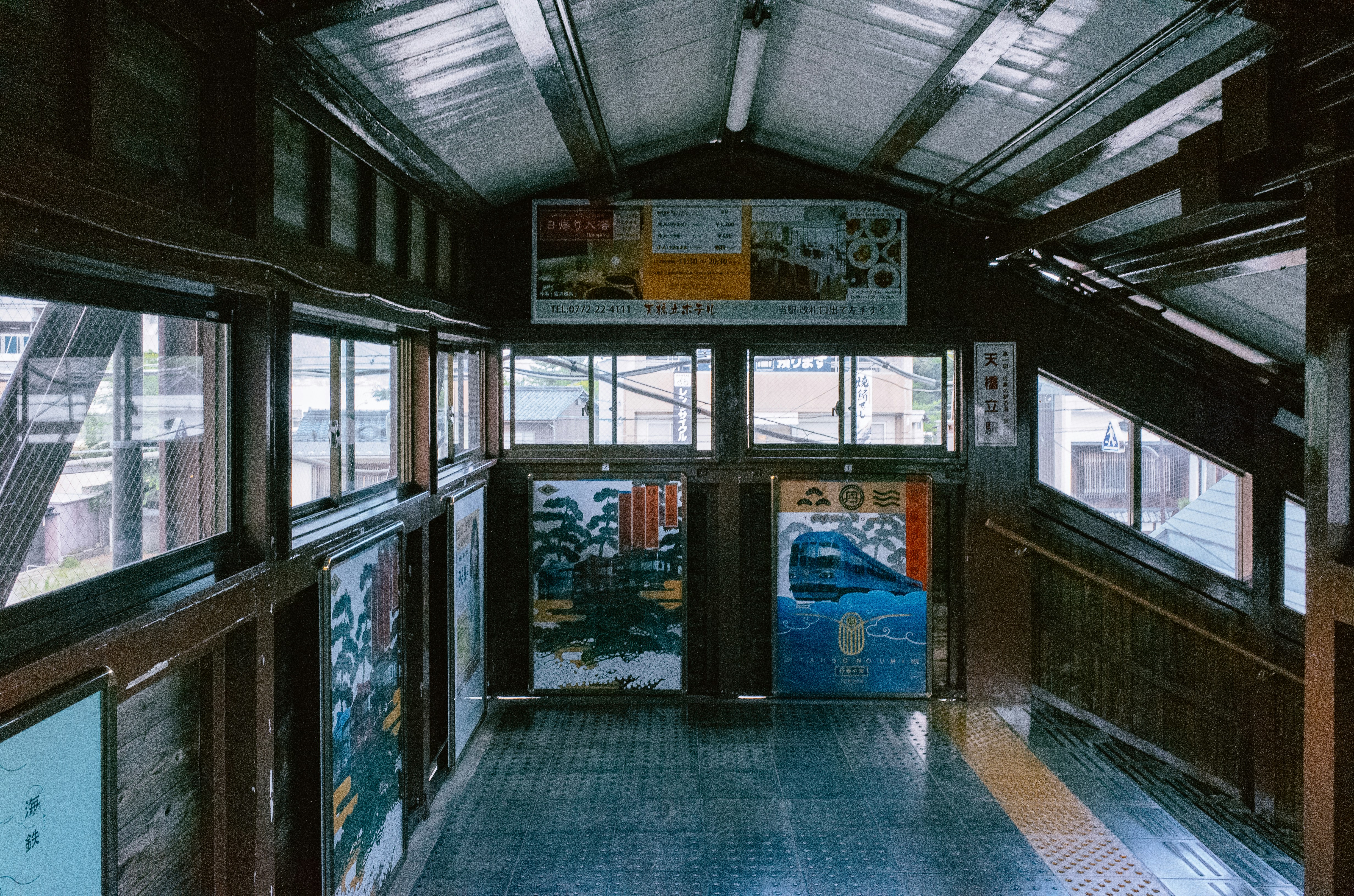 Quiet Platform Portrait in a Nostalgic Station