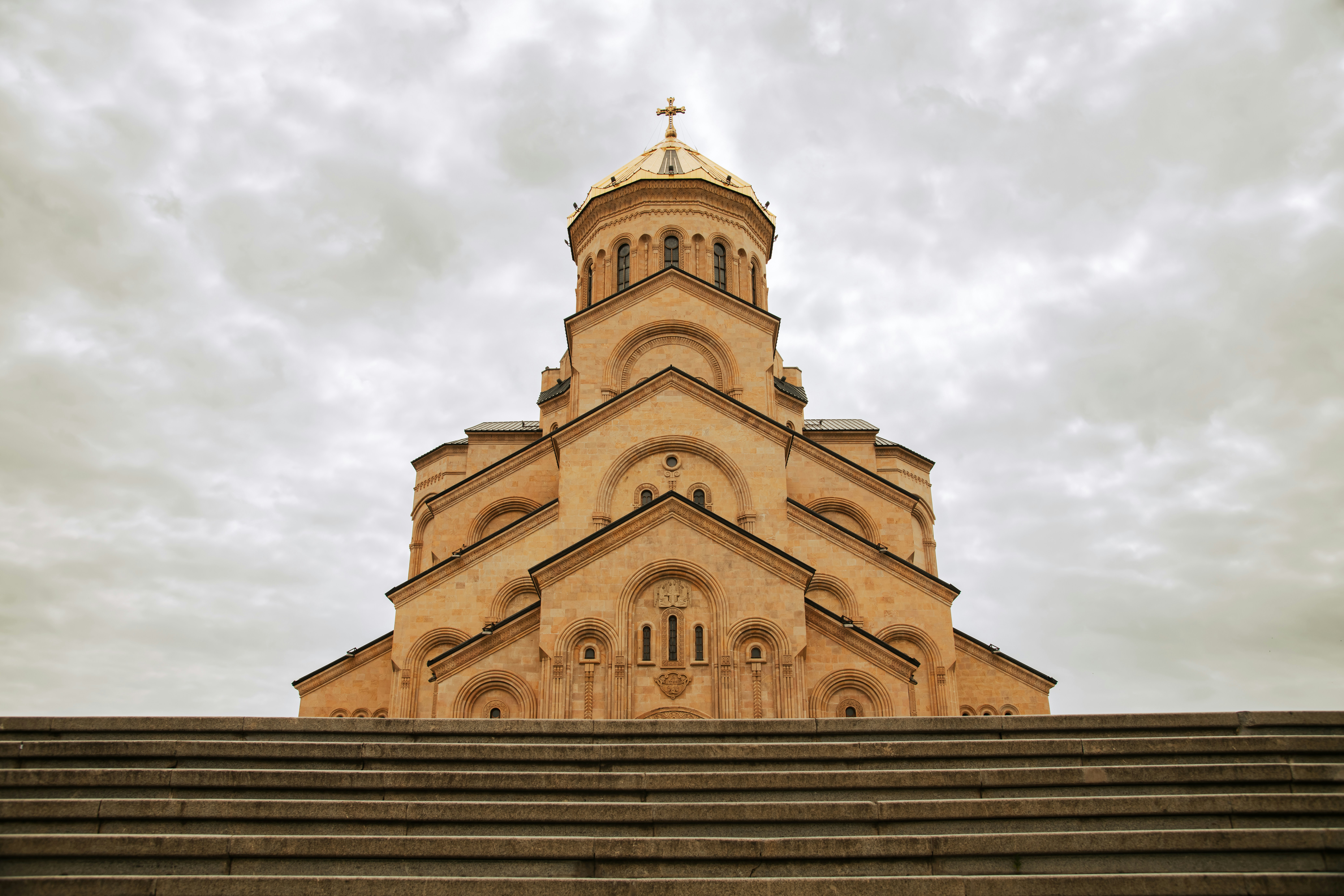 Ascending Steps to the Dome: A Byzantine-inspired Facade Rises