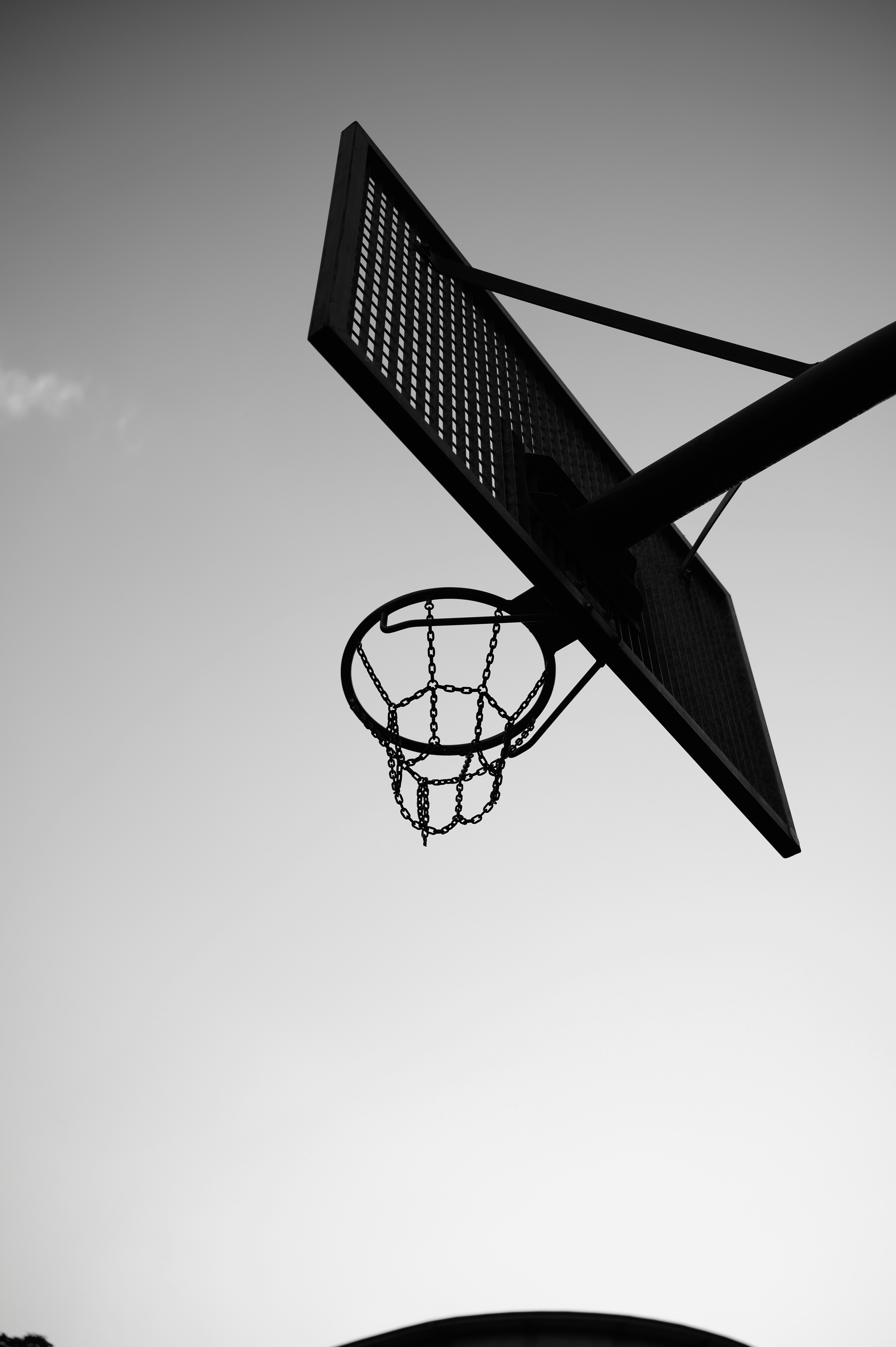 Low-Angle Hoop: A Silent Moment Under the Ring