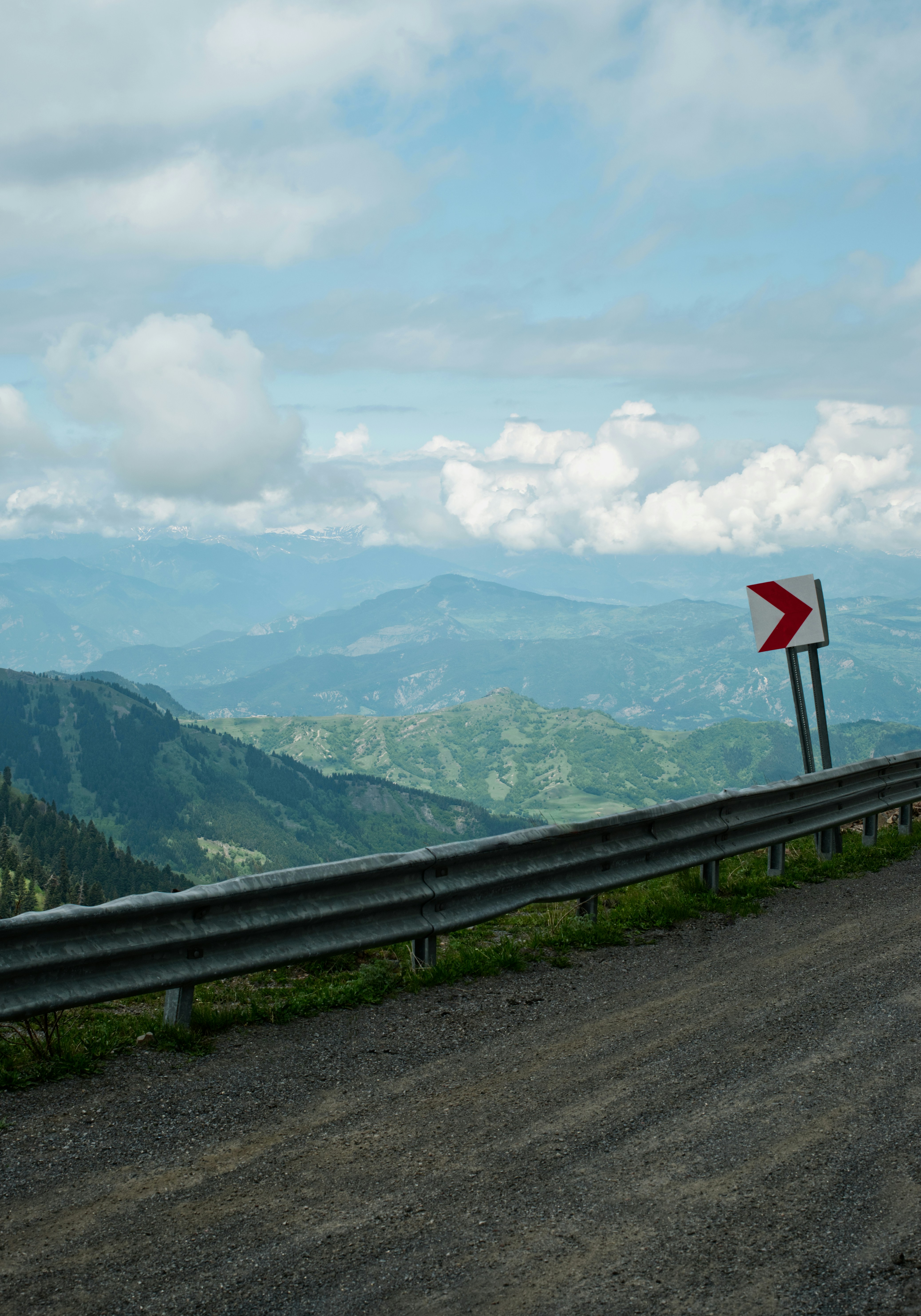 Curved Road to Echoing Valleys