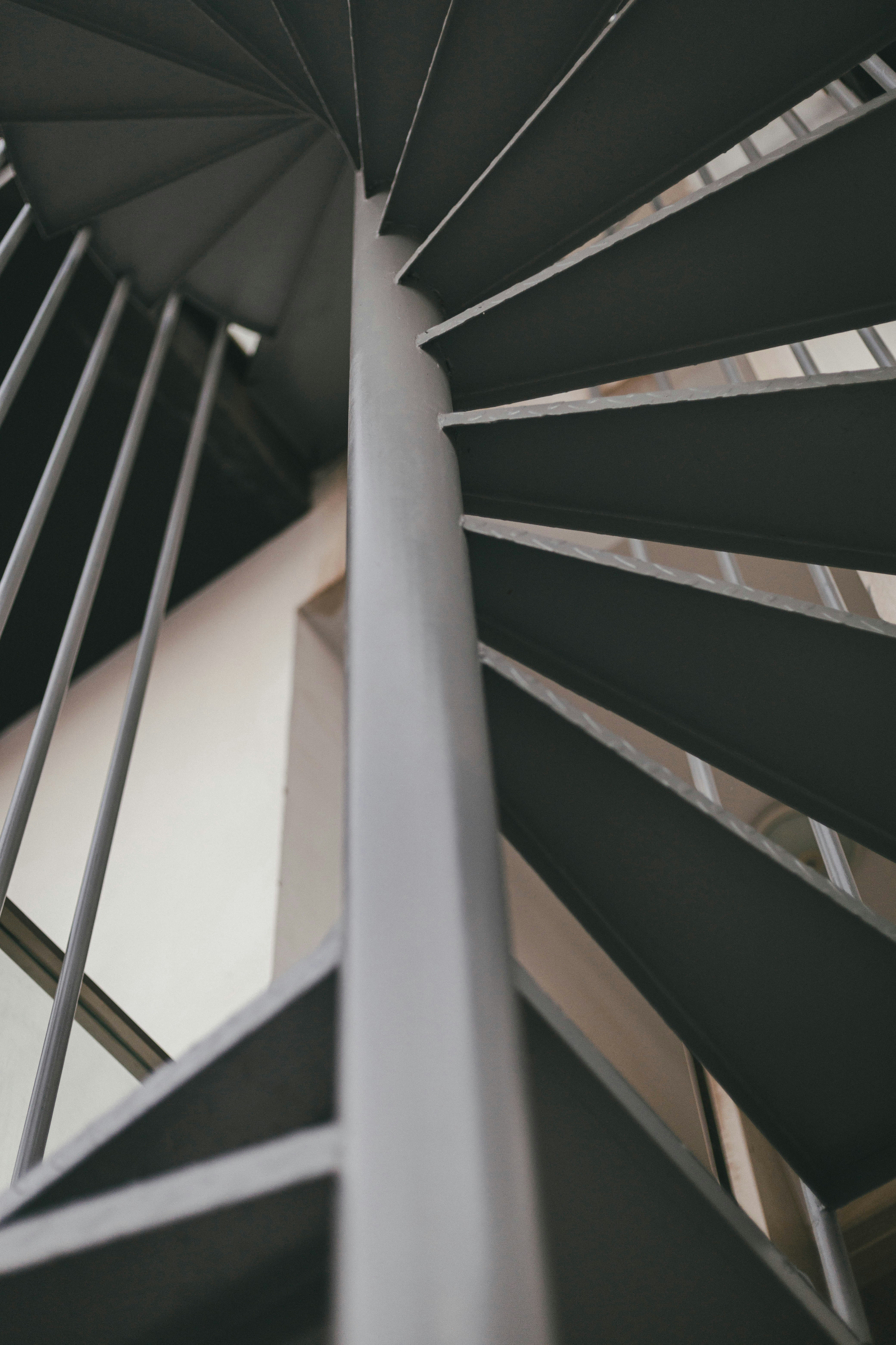 Spiral Staircase: A Geometric Ritual of Steel and Light