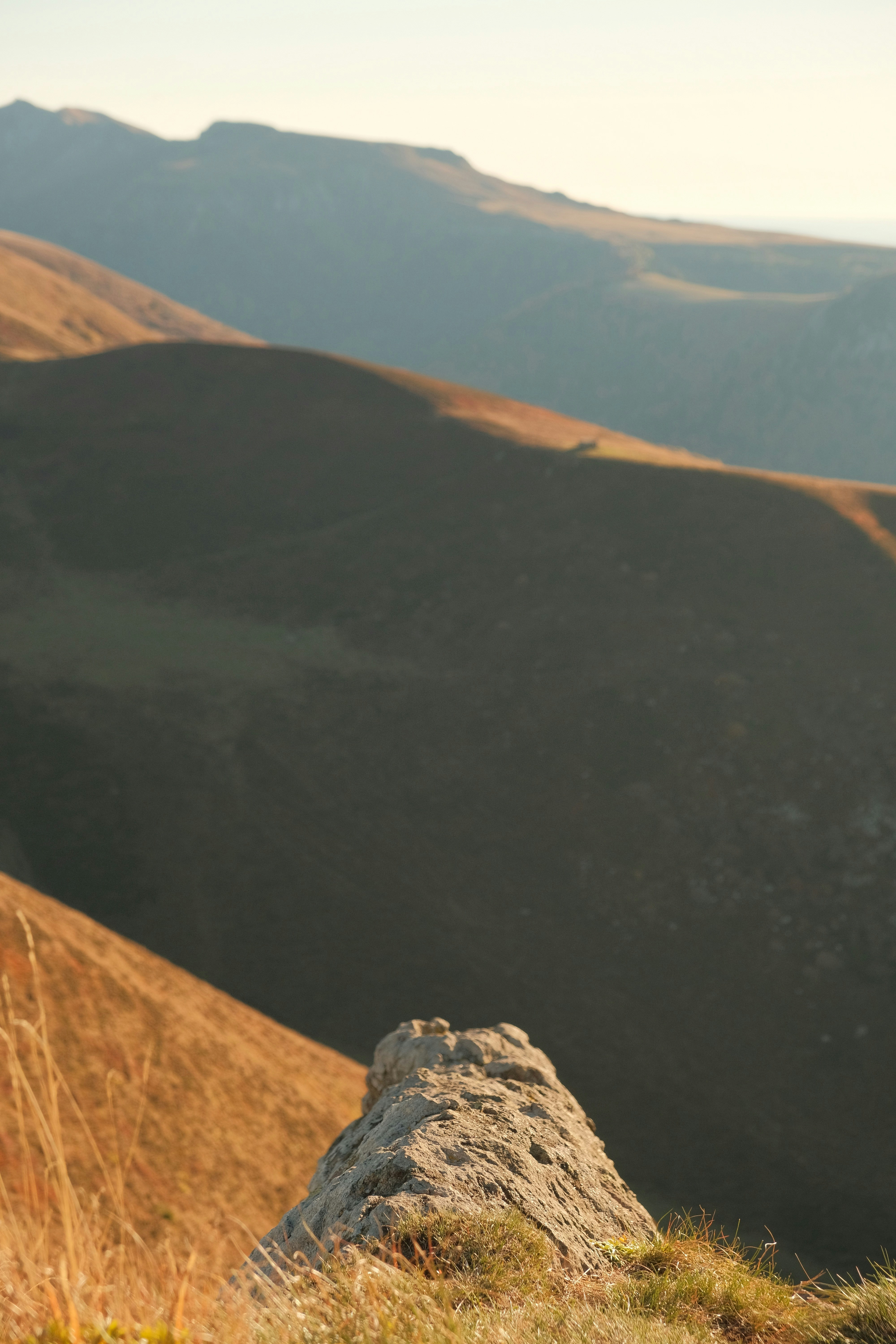 Edge of the Ridge: Golden Hills at Dusk