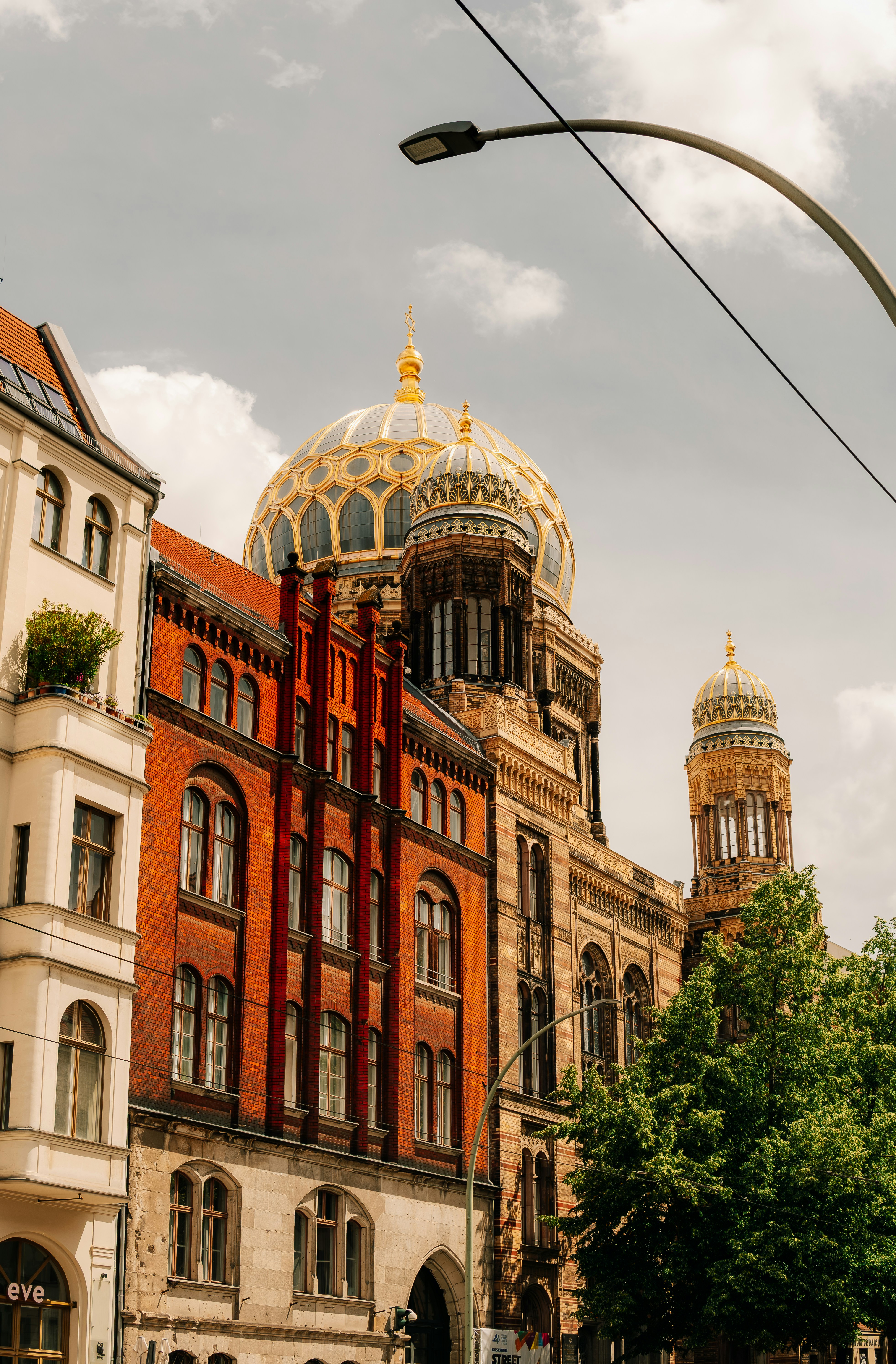 Domed Cathedral in Warm City Light
