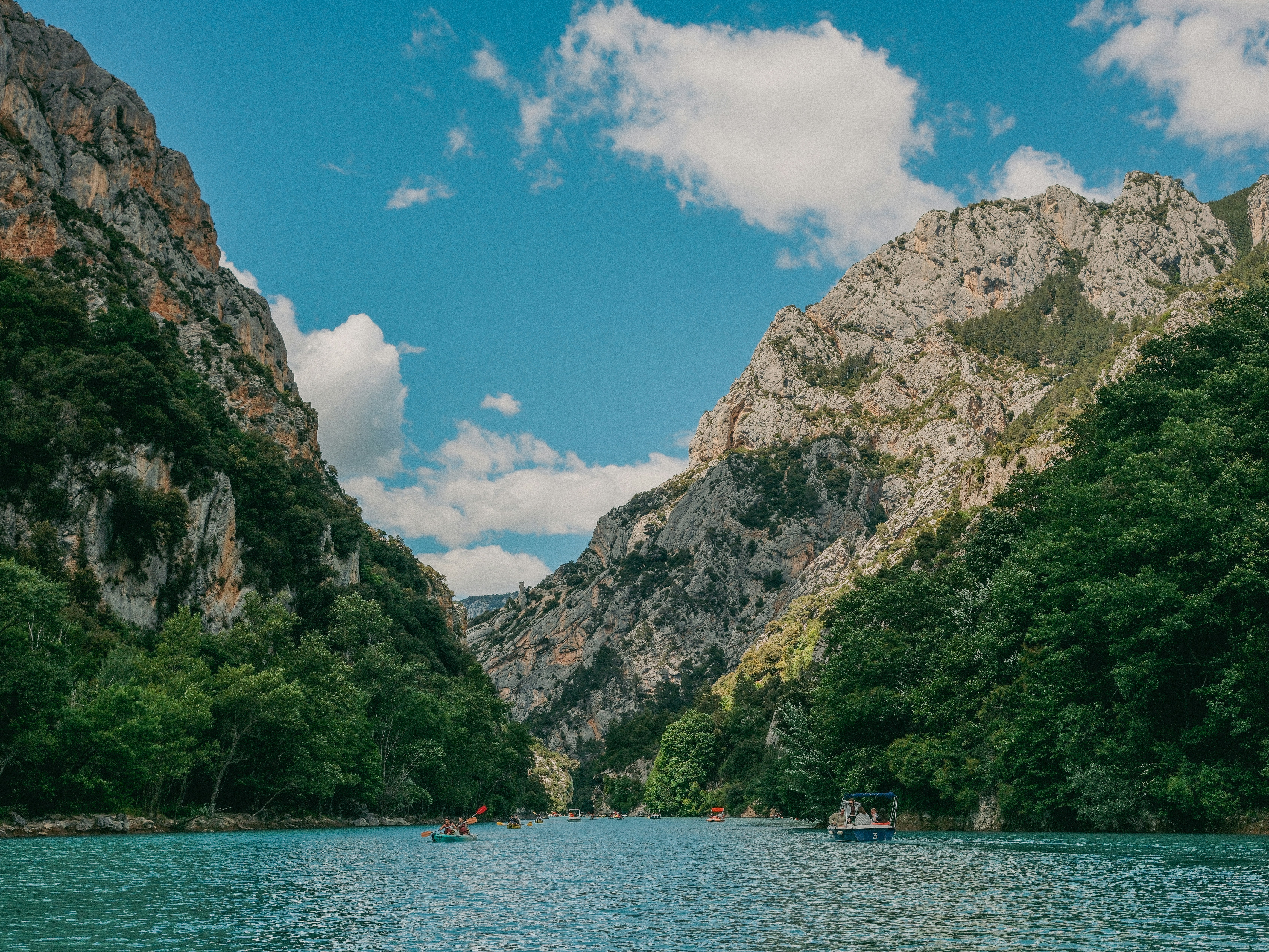 Between Valley Walls: A Serene River Run