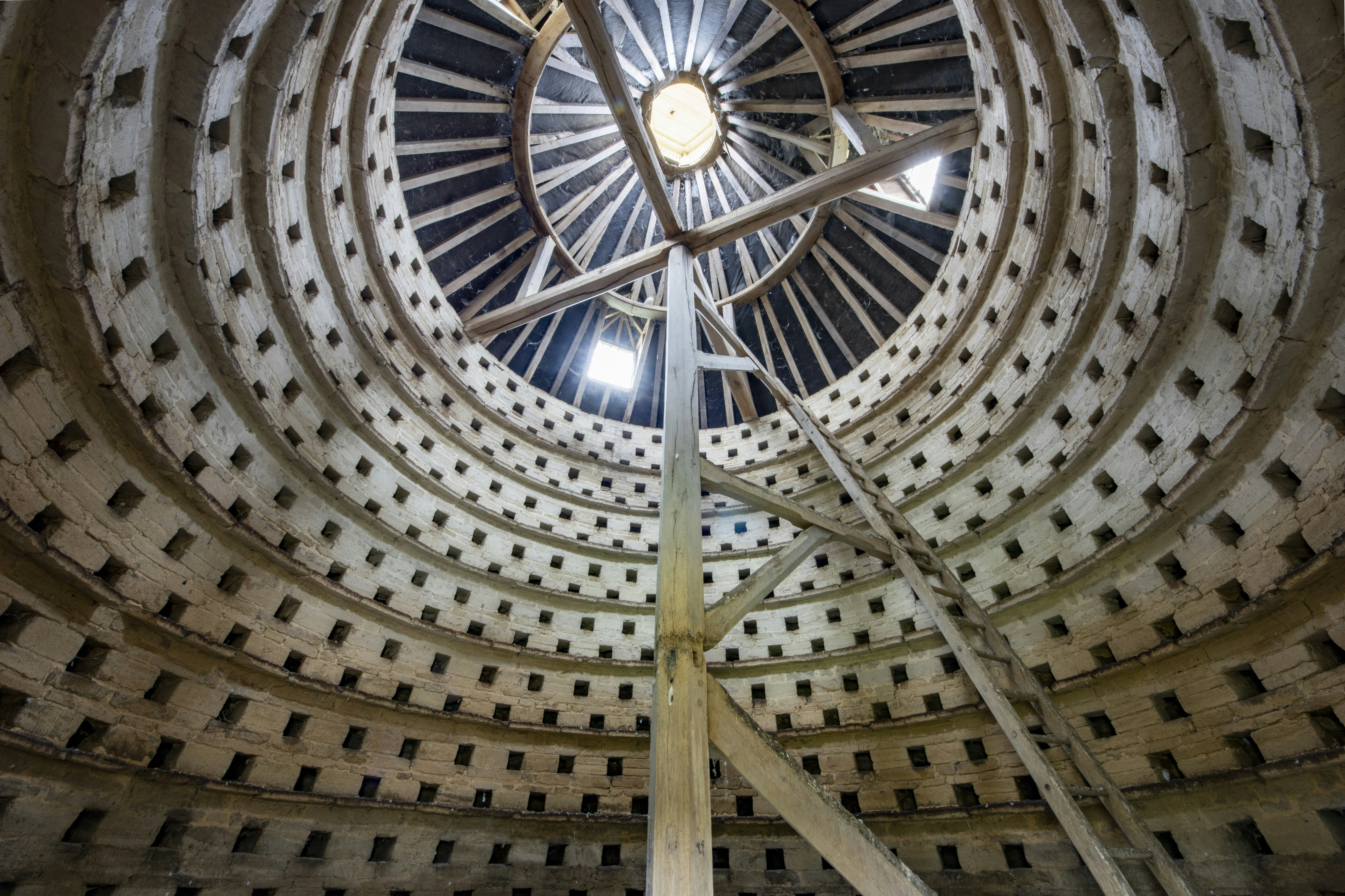Spiral Conduit: Inside the Circular Ribbed Chamber