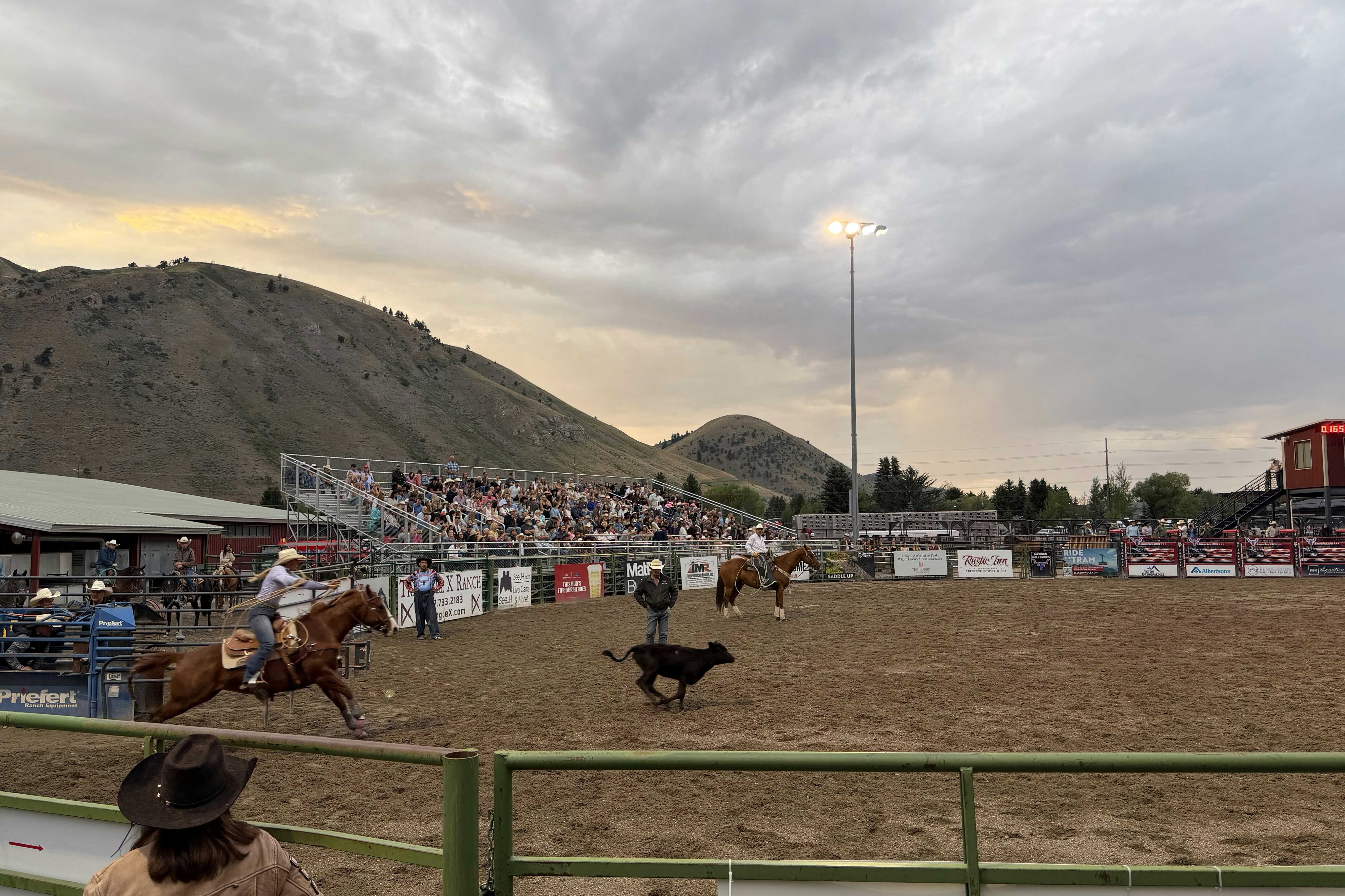 Riders Slice Through Dust as Black Horseman Breaks Free