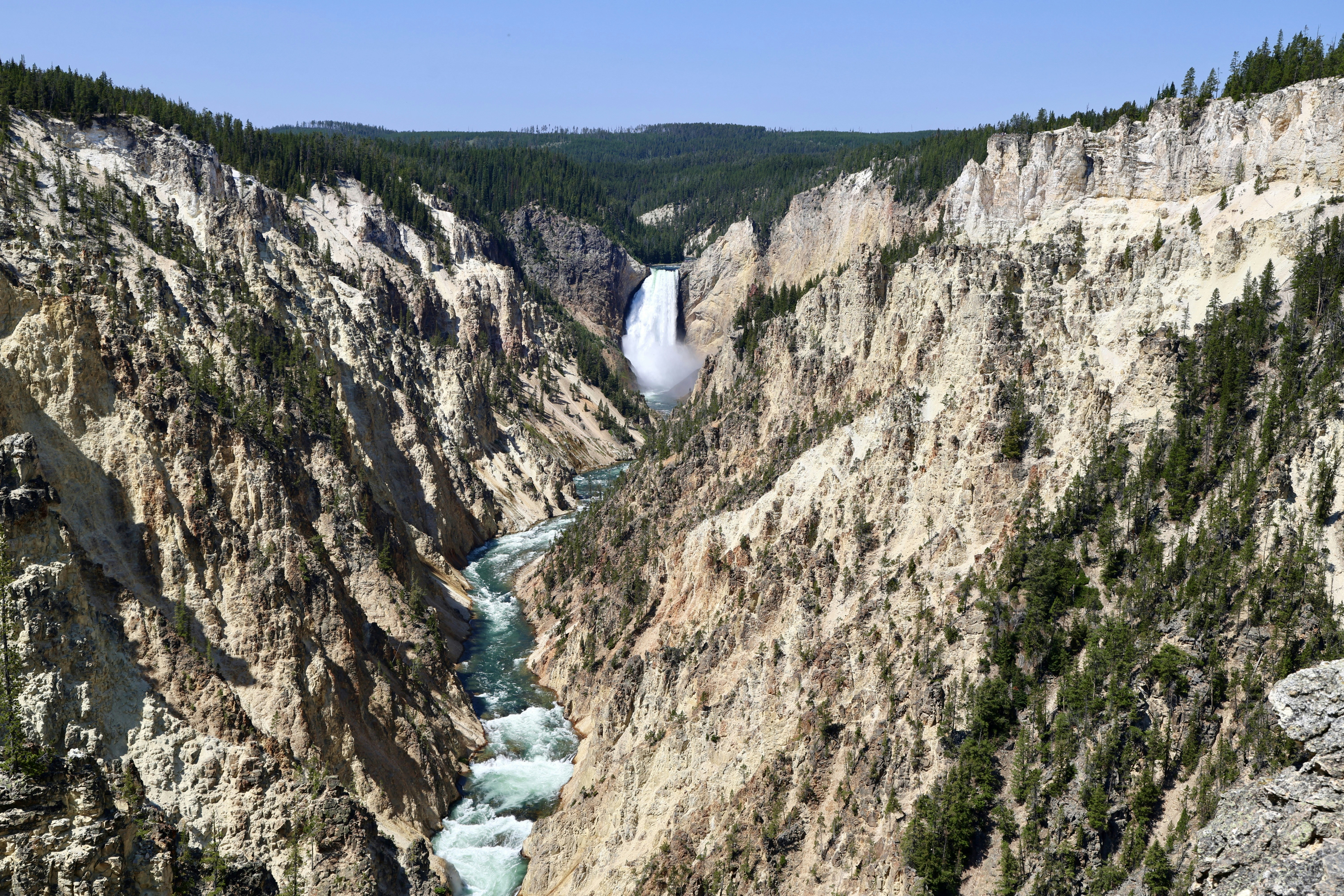 Canyon Veil: A Cascade Between Giants