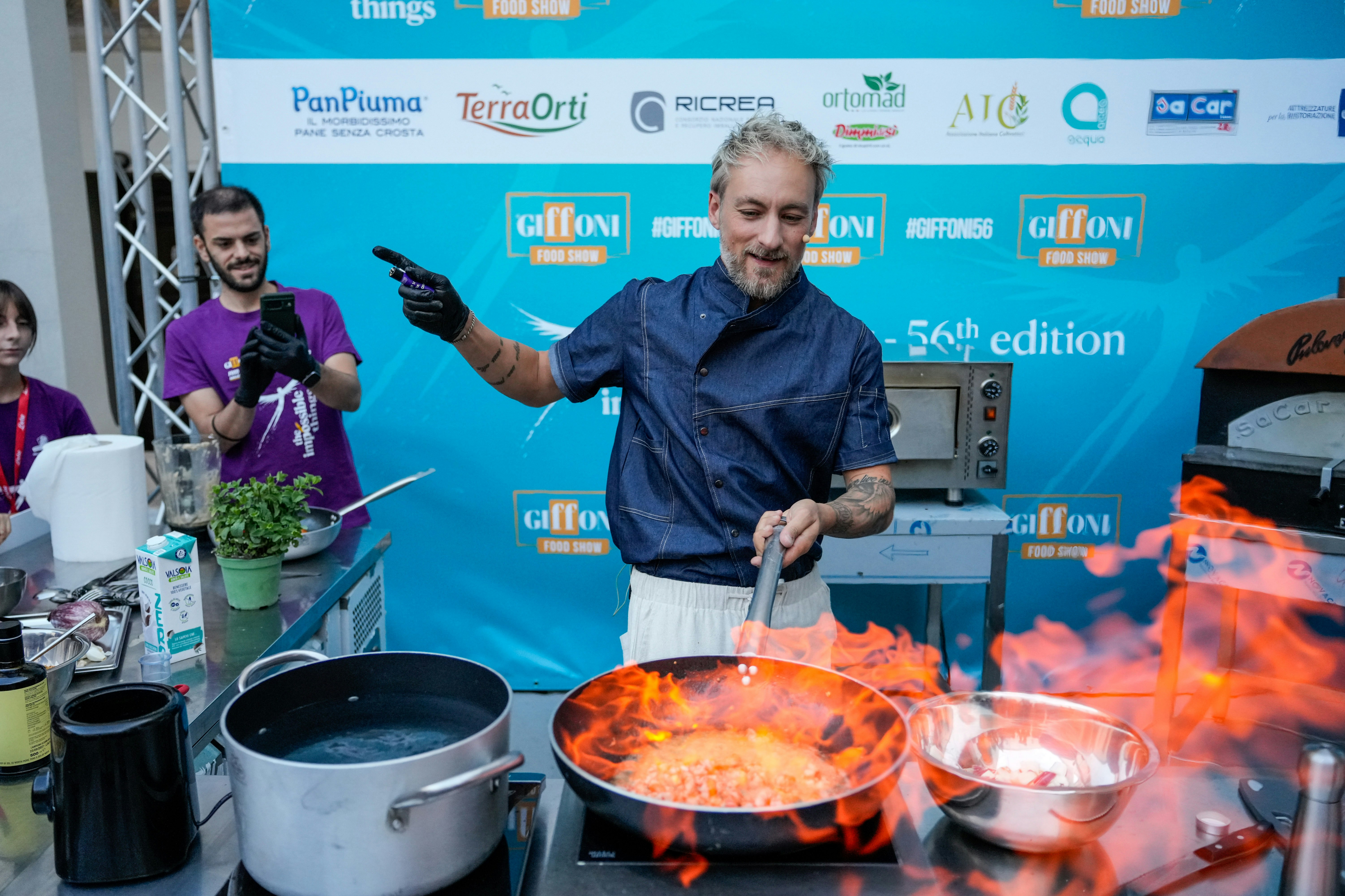 Chef in the Fire: Grilling Demonstration at the Festival