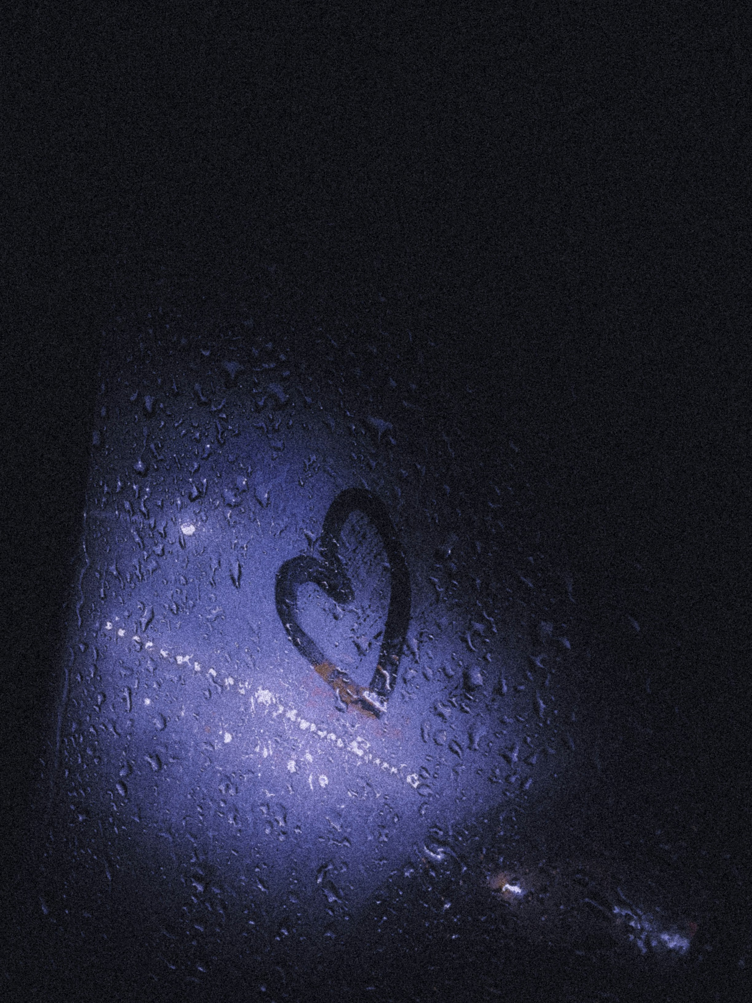 Heart on a Fogged Window: A Silent Night Note