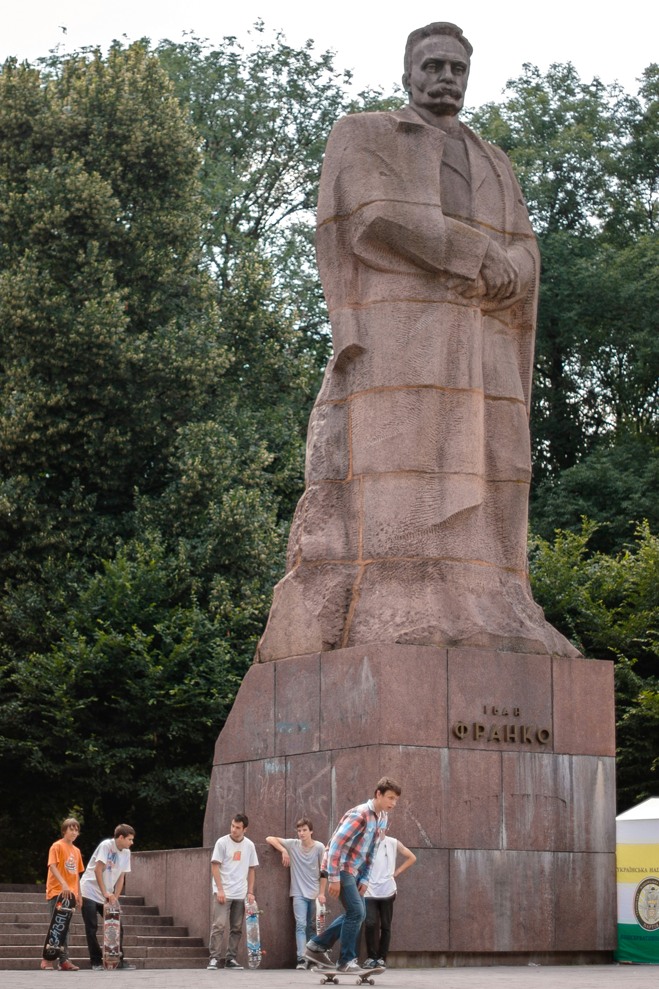 Skylines of Marble: Youth and the Monument