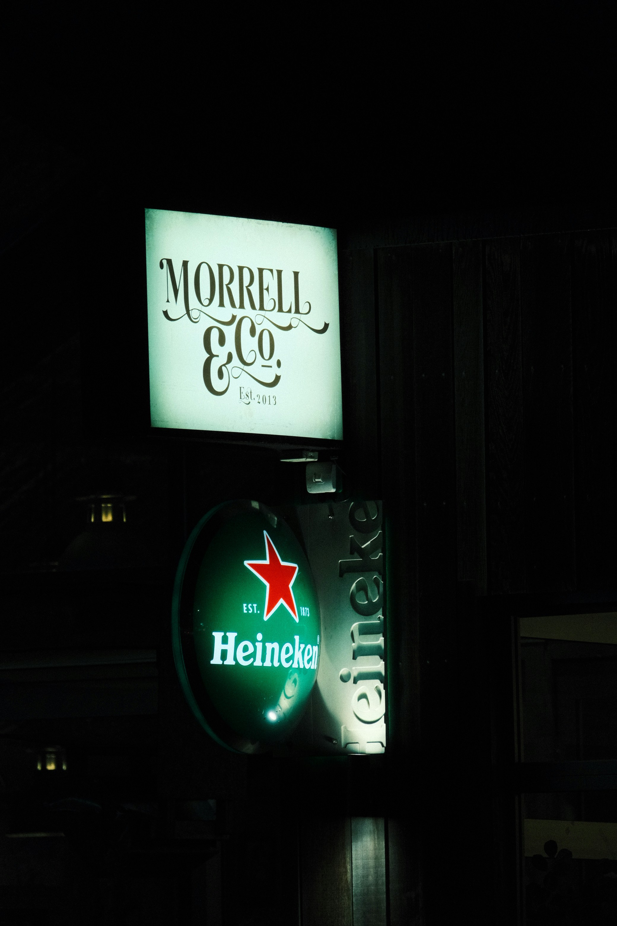 Neon Night at Morrell & Co