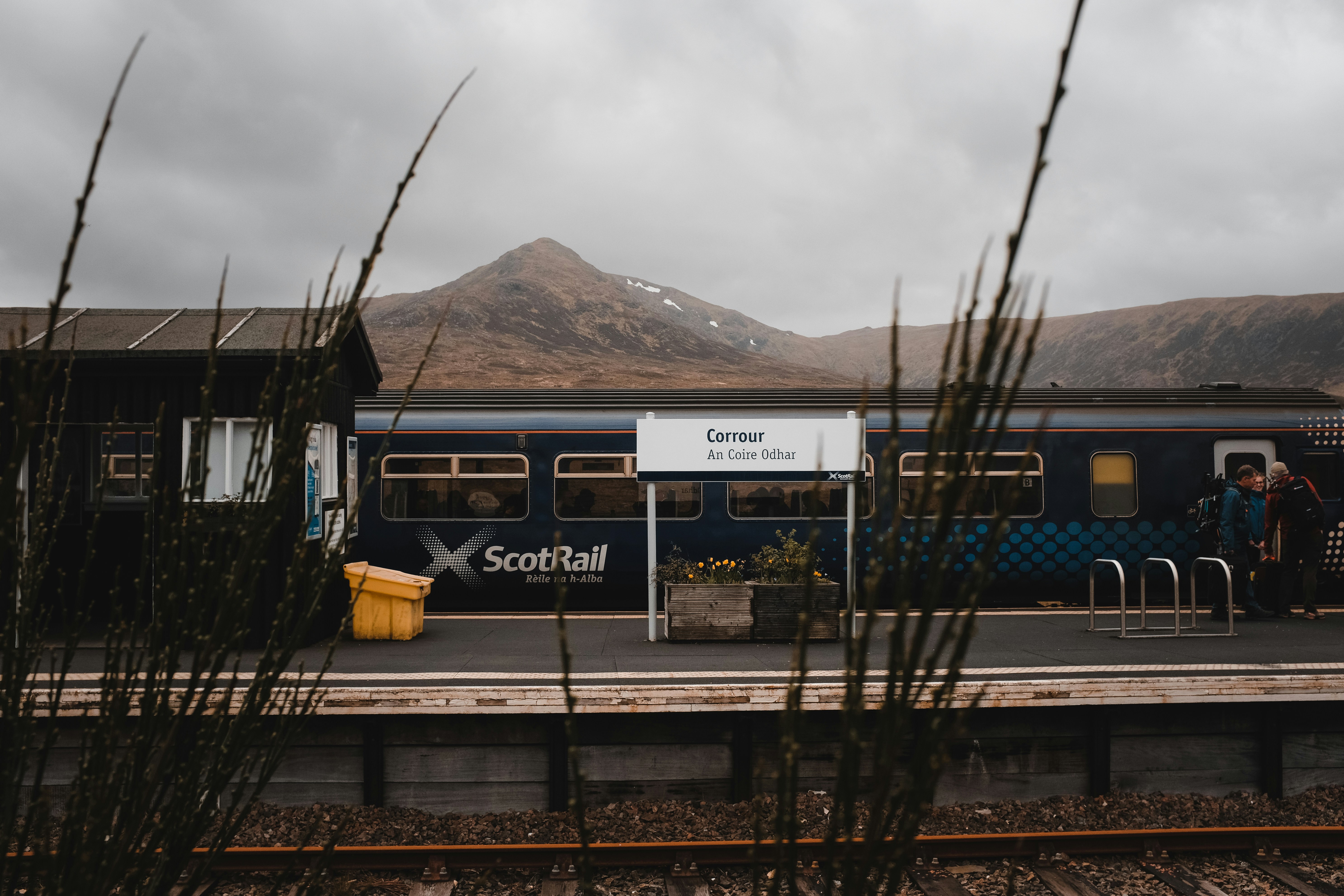 Platform Silence at Corrour: A Highland Rail Moment
