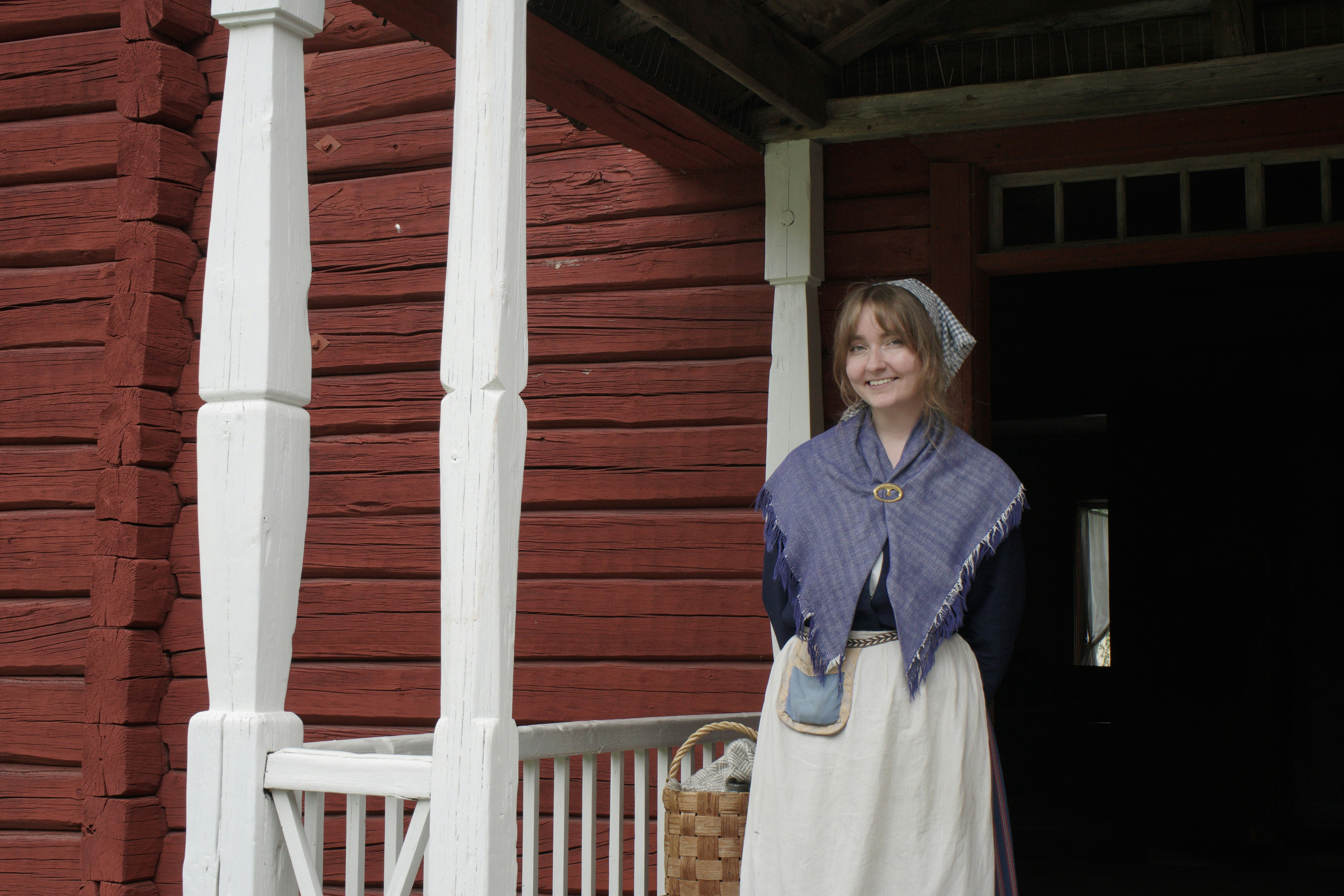 Portrait on the Porch: A Quiet Country Welcome