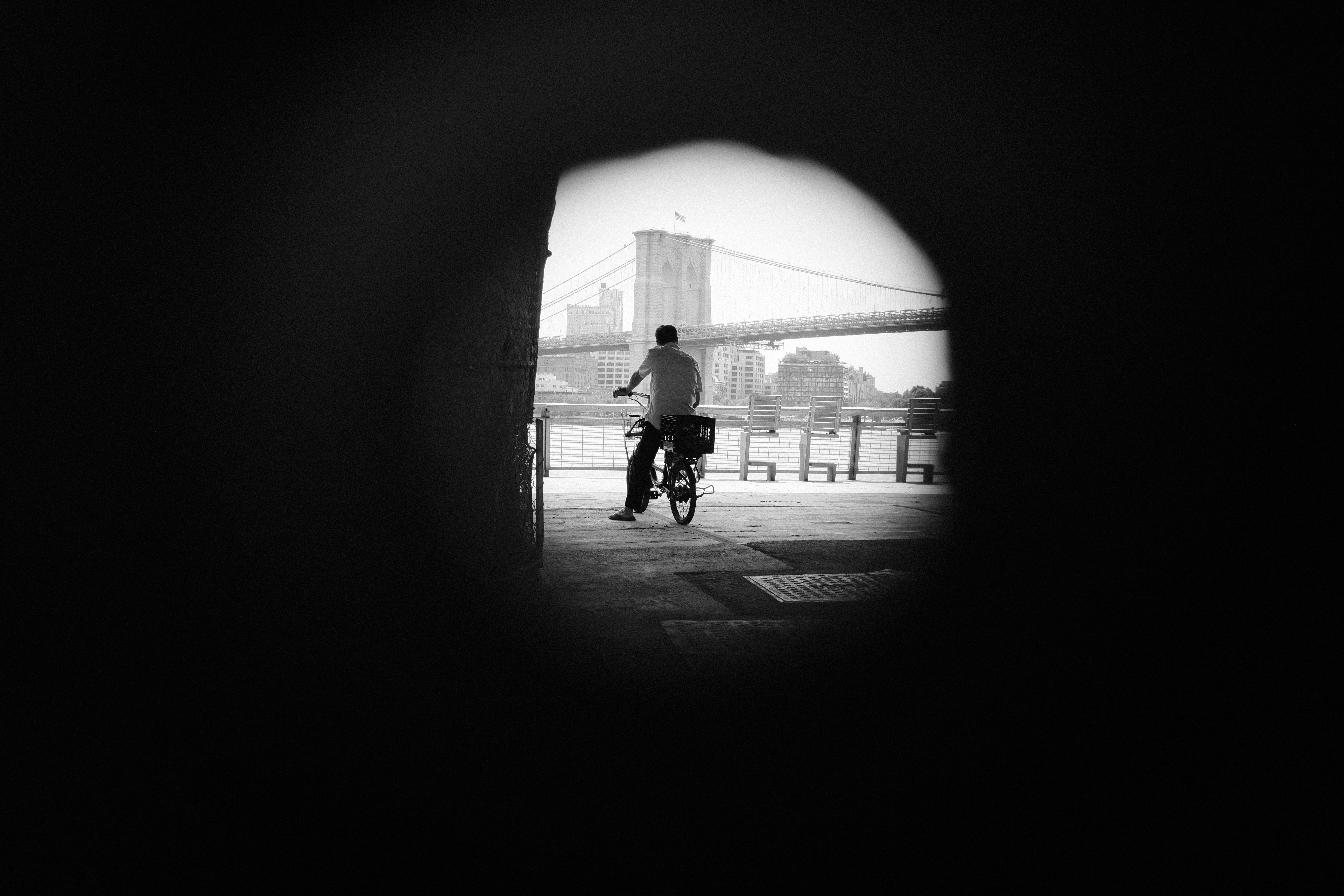 Circle of Focus: A Rider in the Pier’s Quiet Ring
