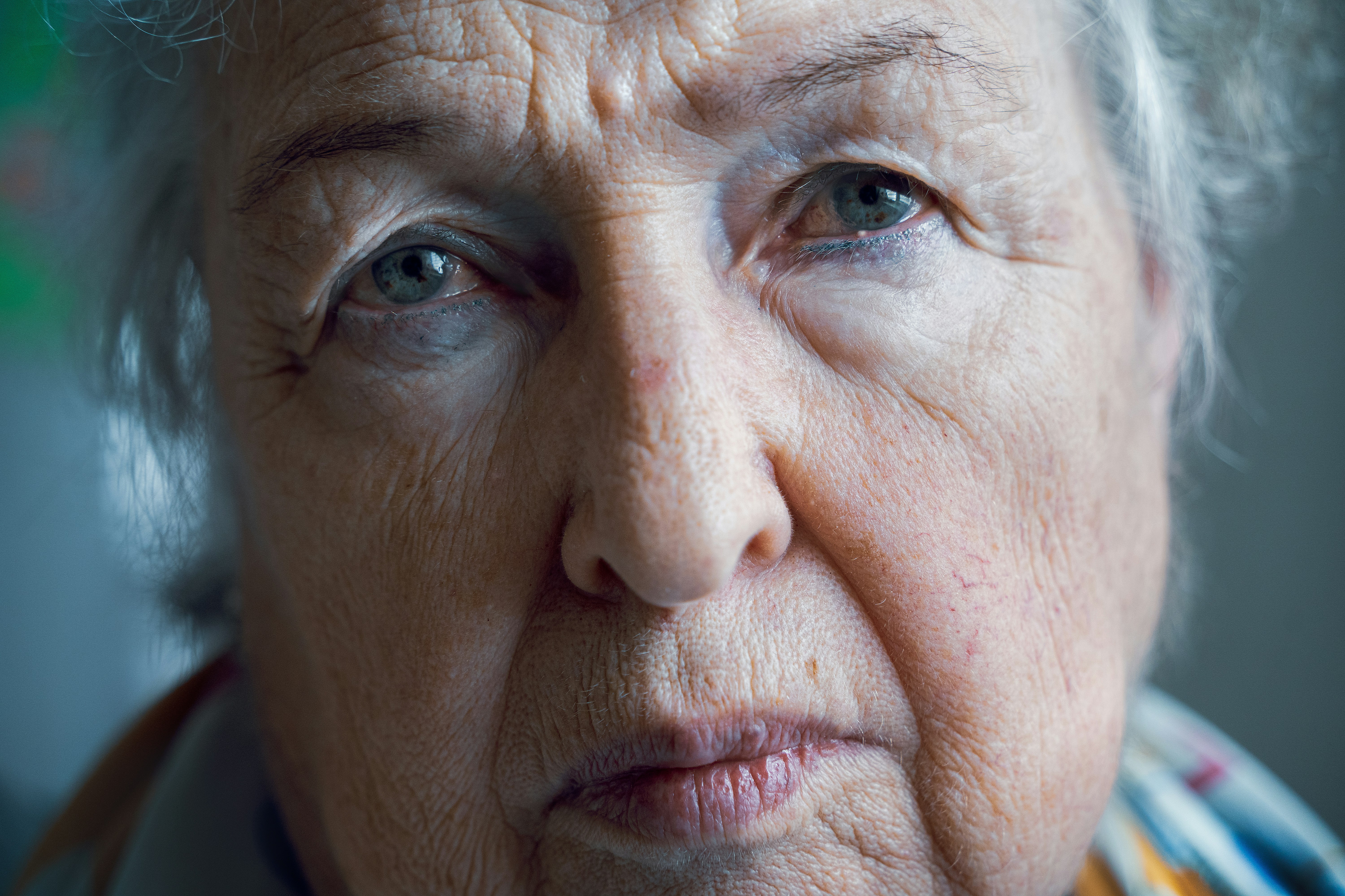 There Is More to the Look: A Weathered Gaze Close-Up