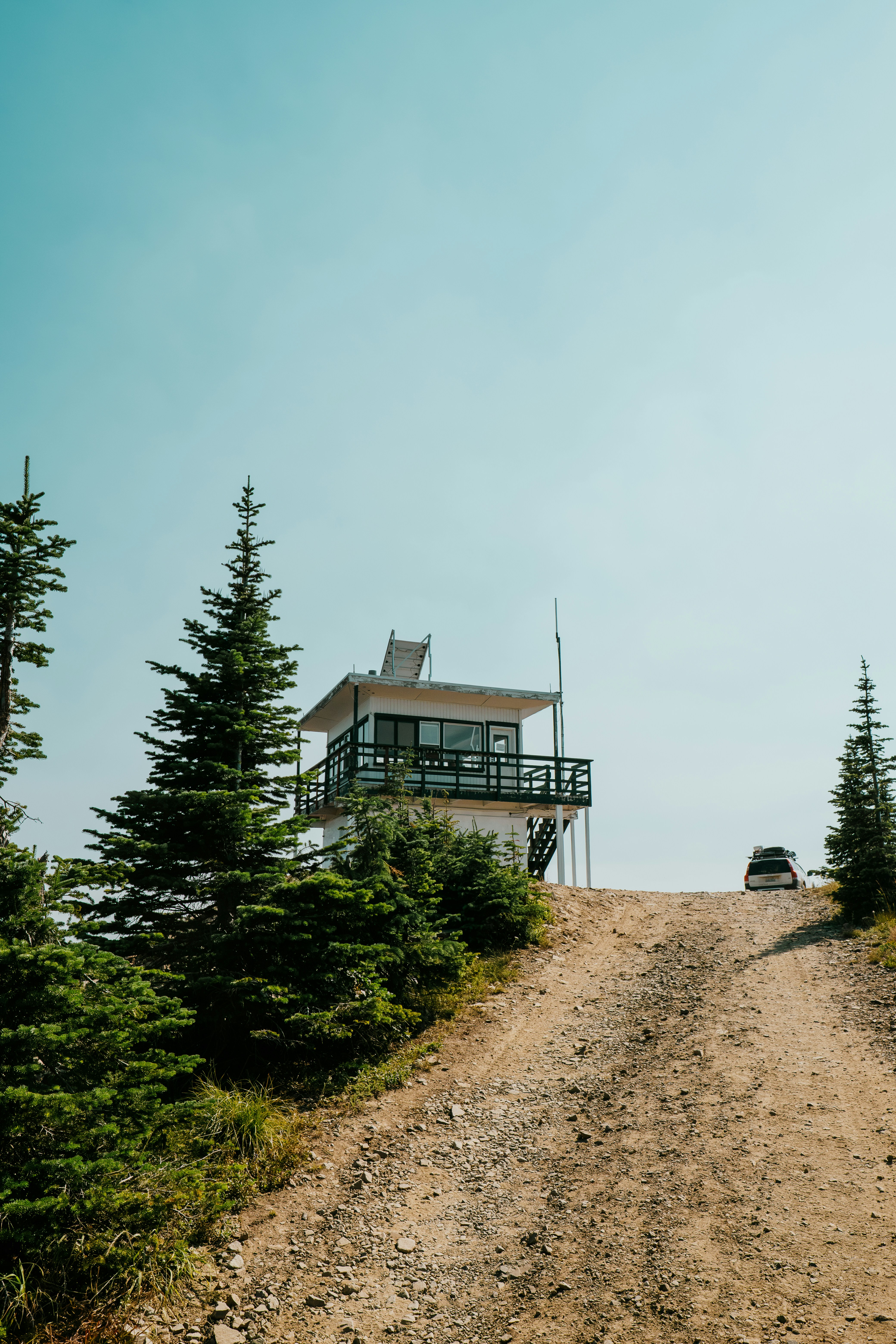 Lifeguard Tower at the Summit Road