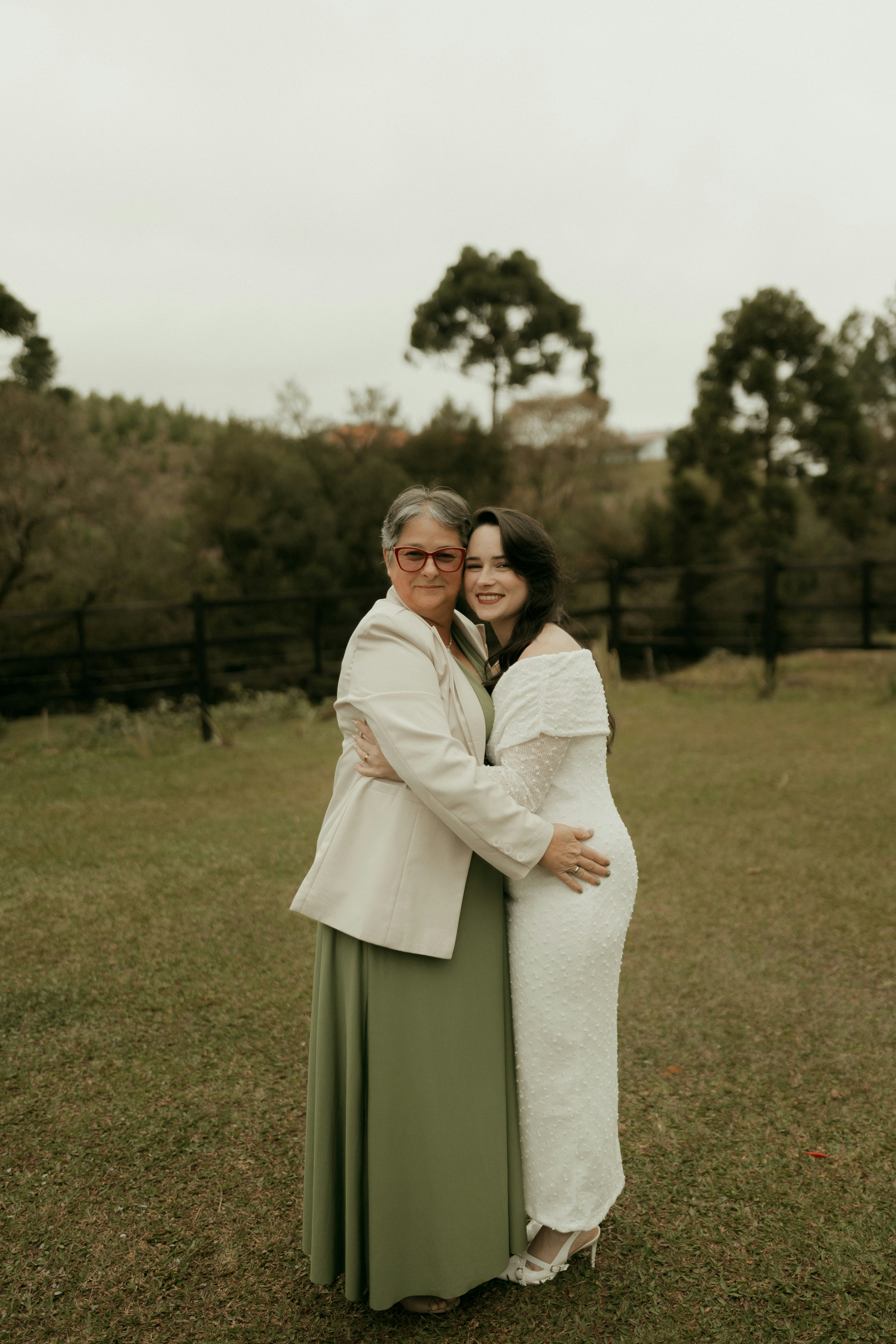 Generations Embrace: A Quiet Moment Before the Celebration