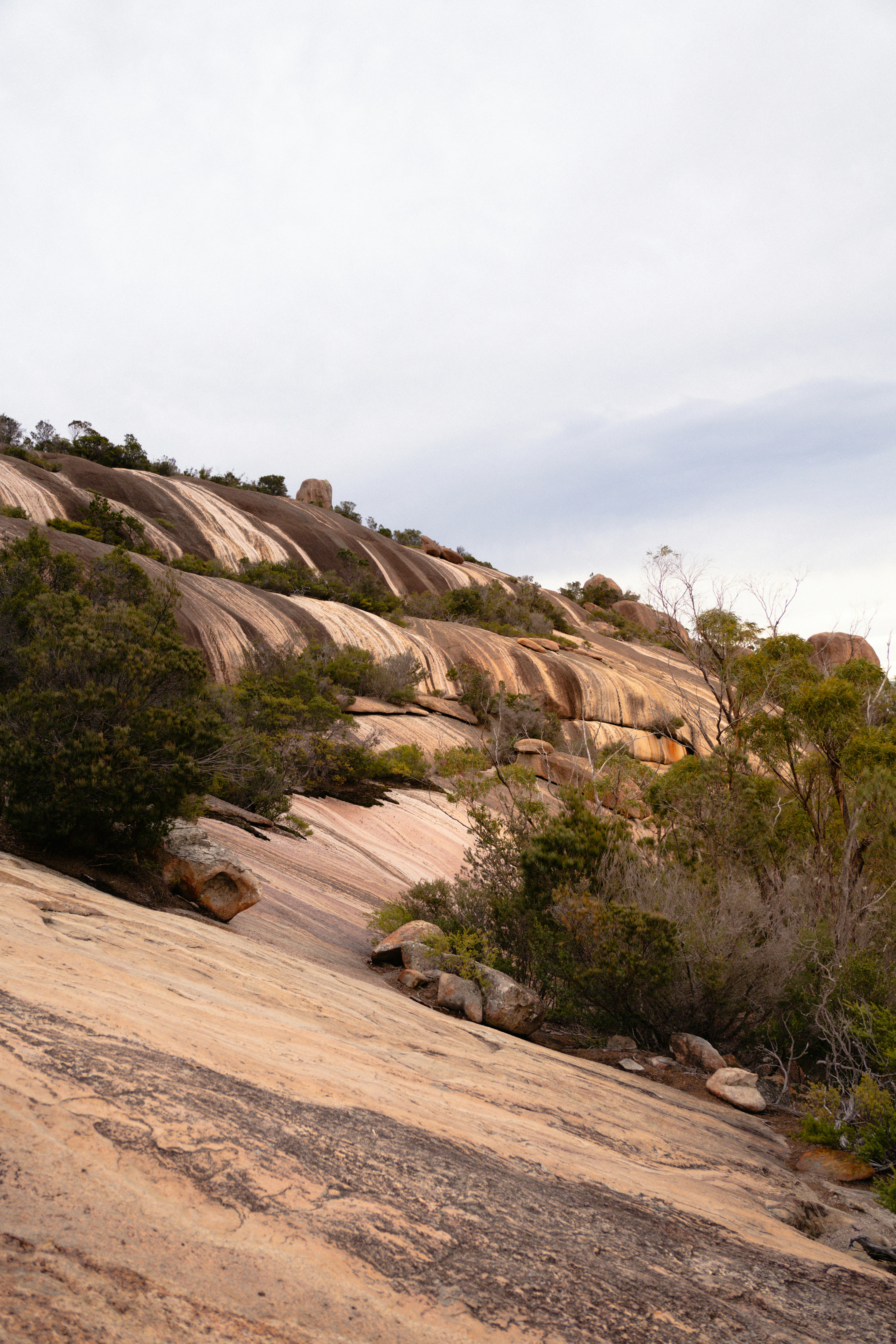 Granite Ridges under Soft Sky