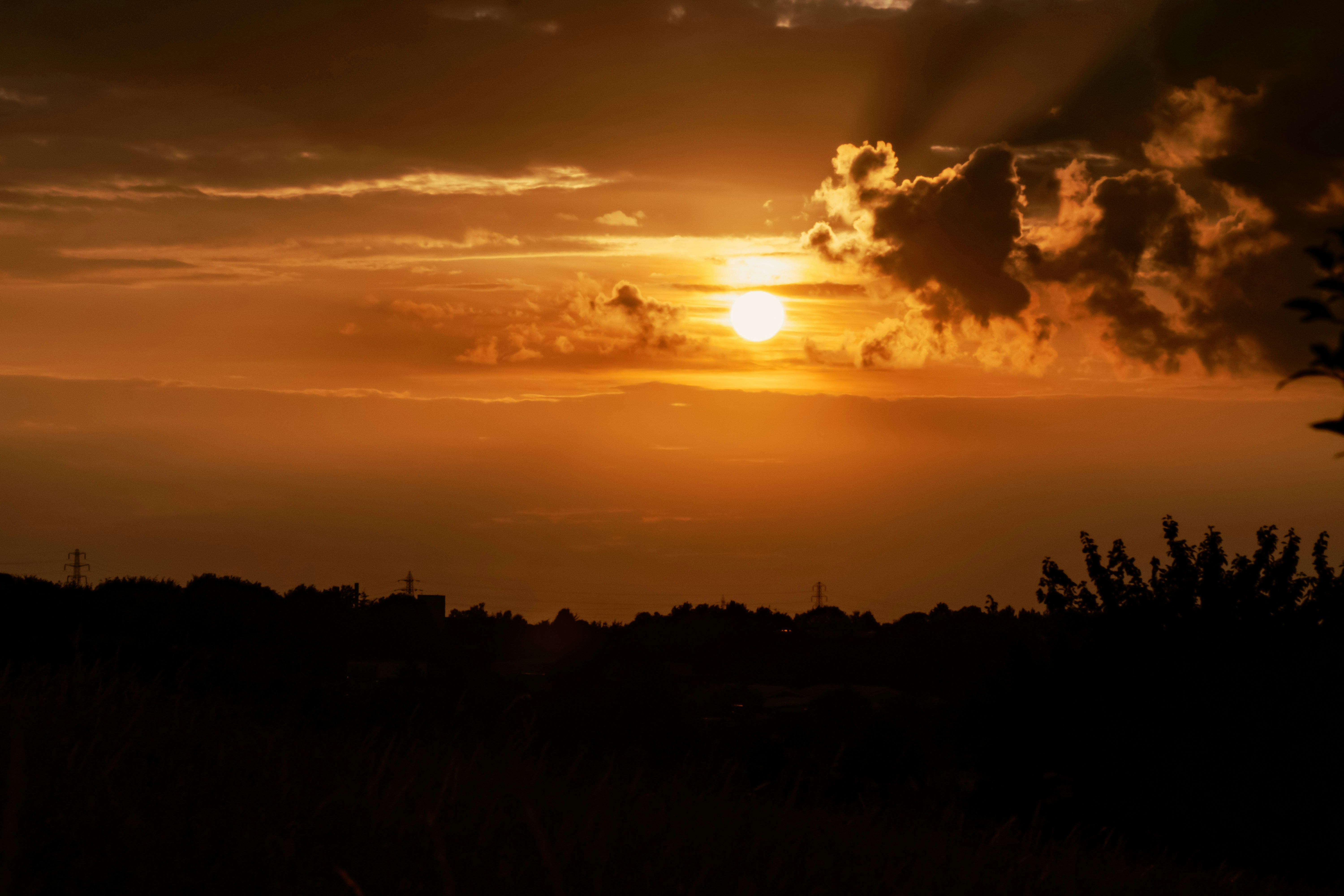 Golden Hour Over the Quiet Horizon