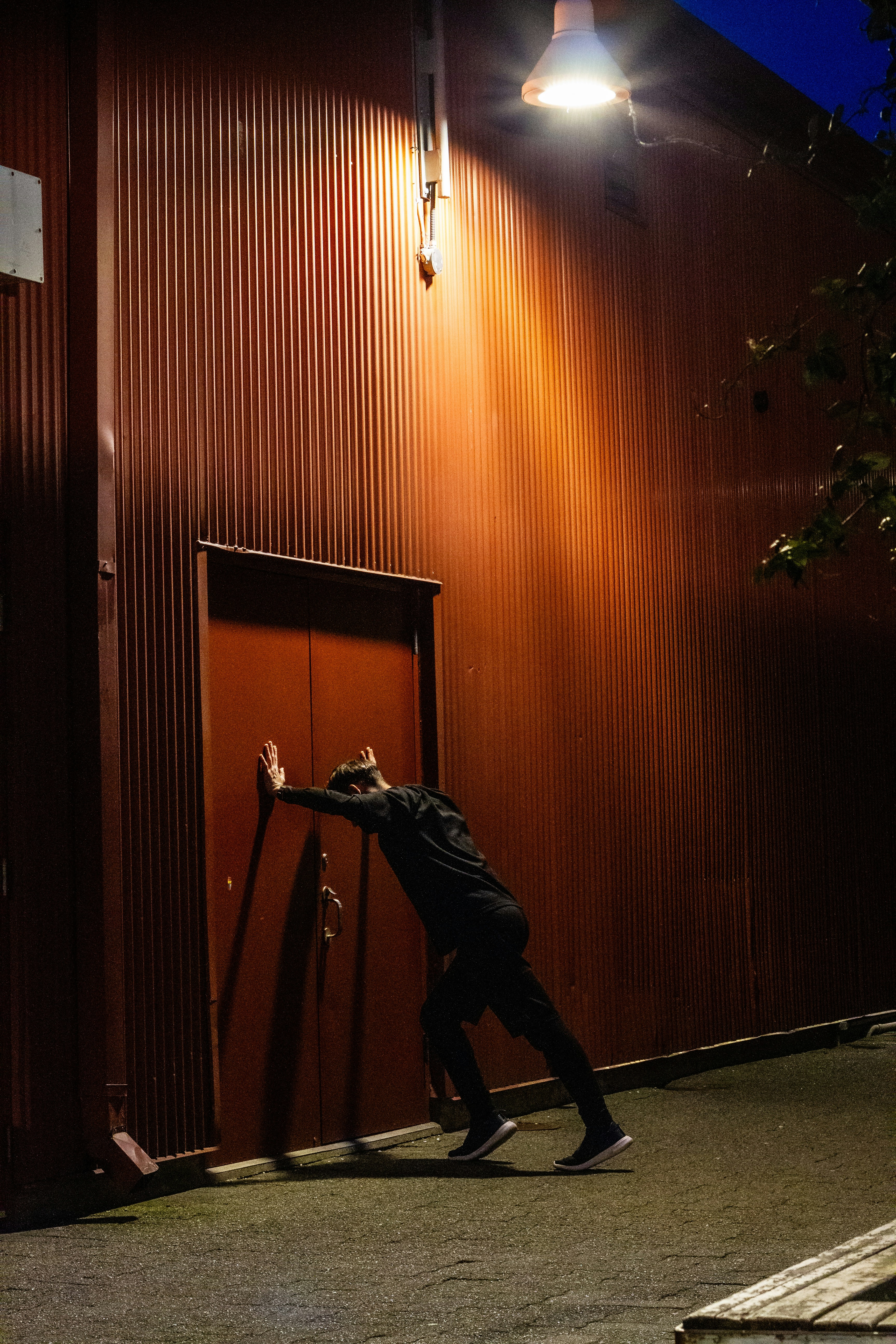 Push Against the Door: A Midnight Tension