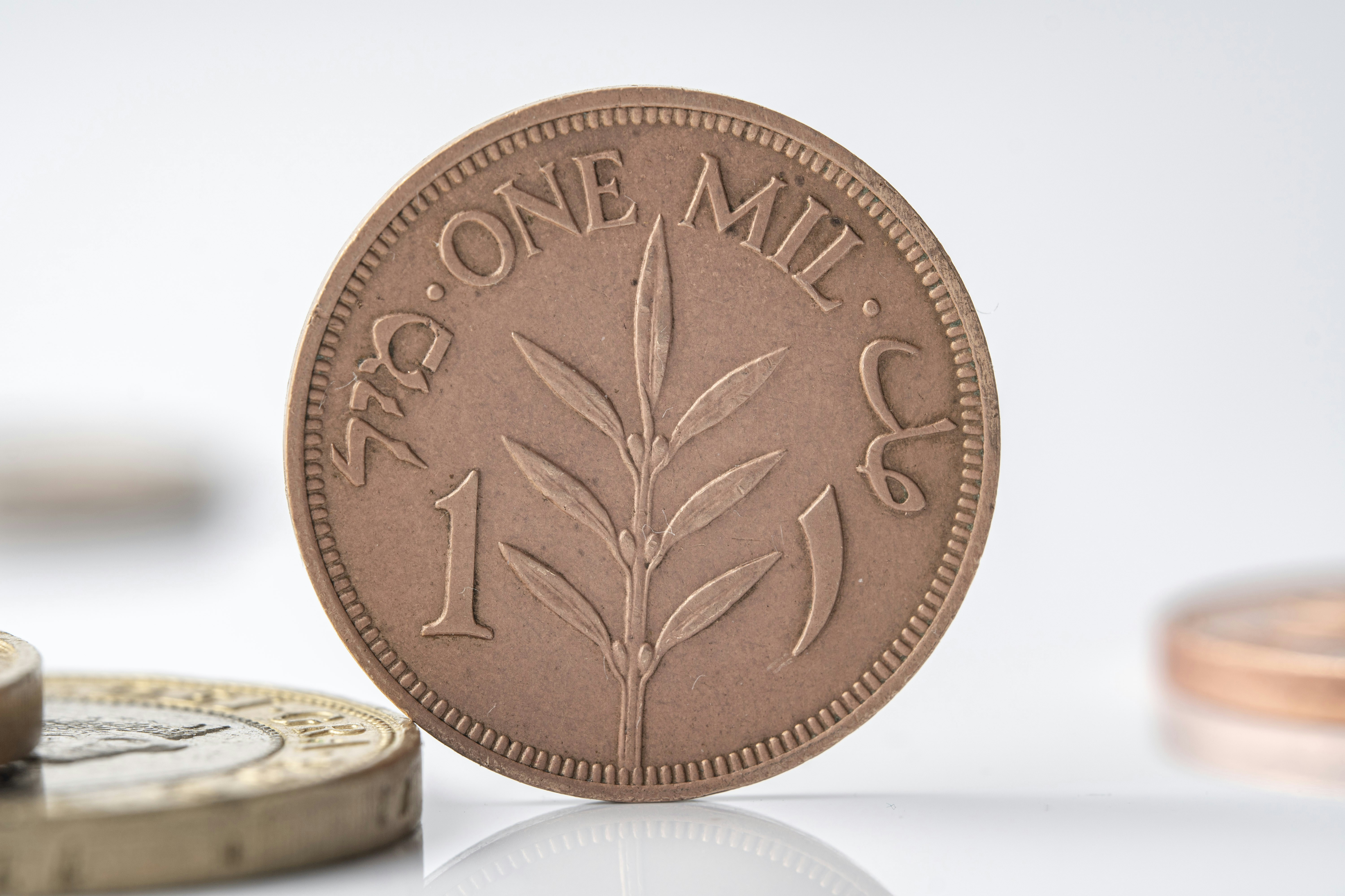 Minted Silence: A Near-Focus on a Central Coin