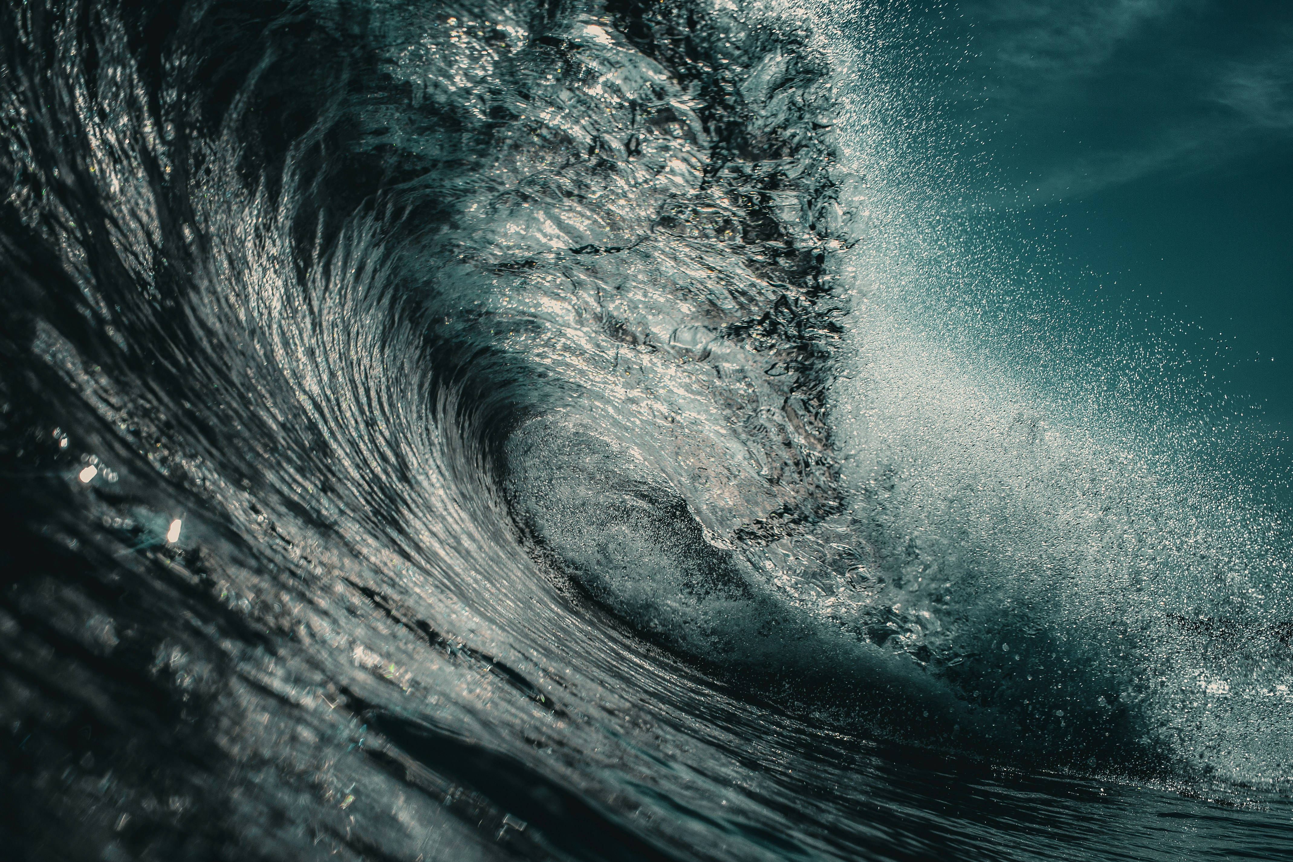 Rising Curl: The Moment a Wave Begins Its Barrel