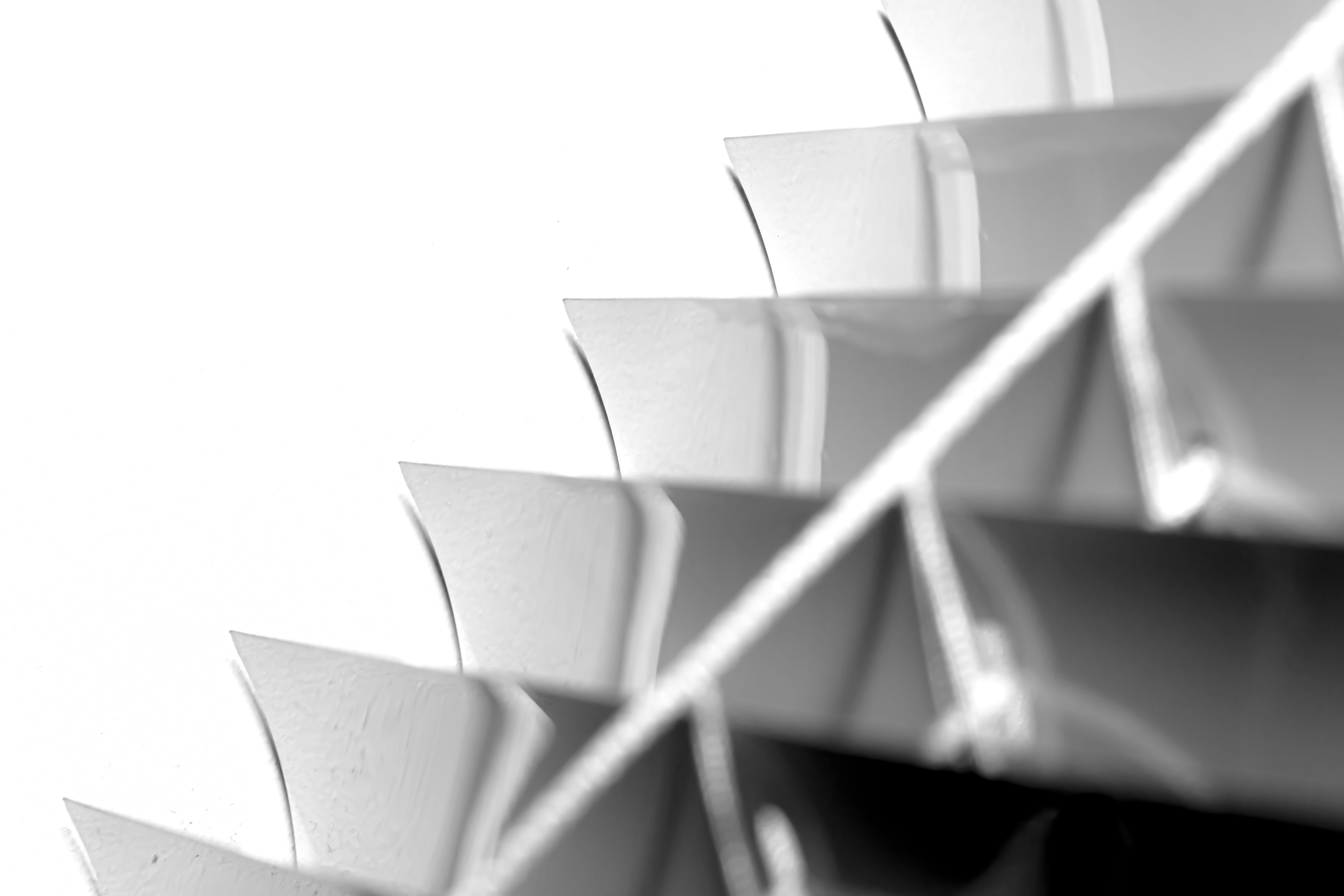 Diagonal Pleats: A Minimalist Perspective on Structural Light and Shadow