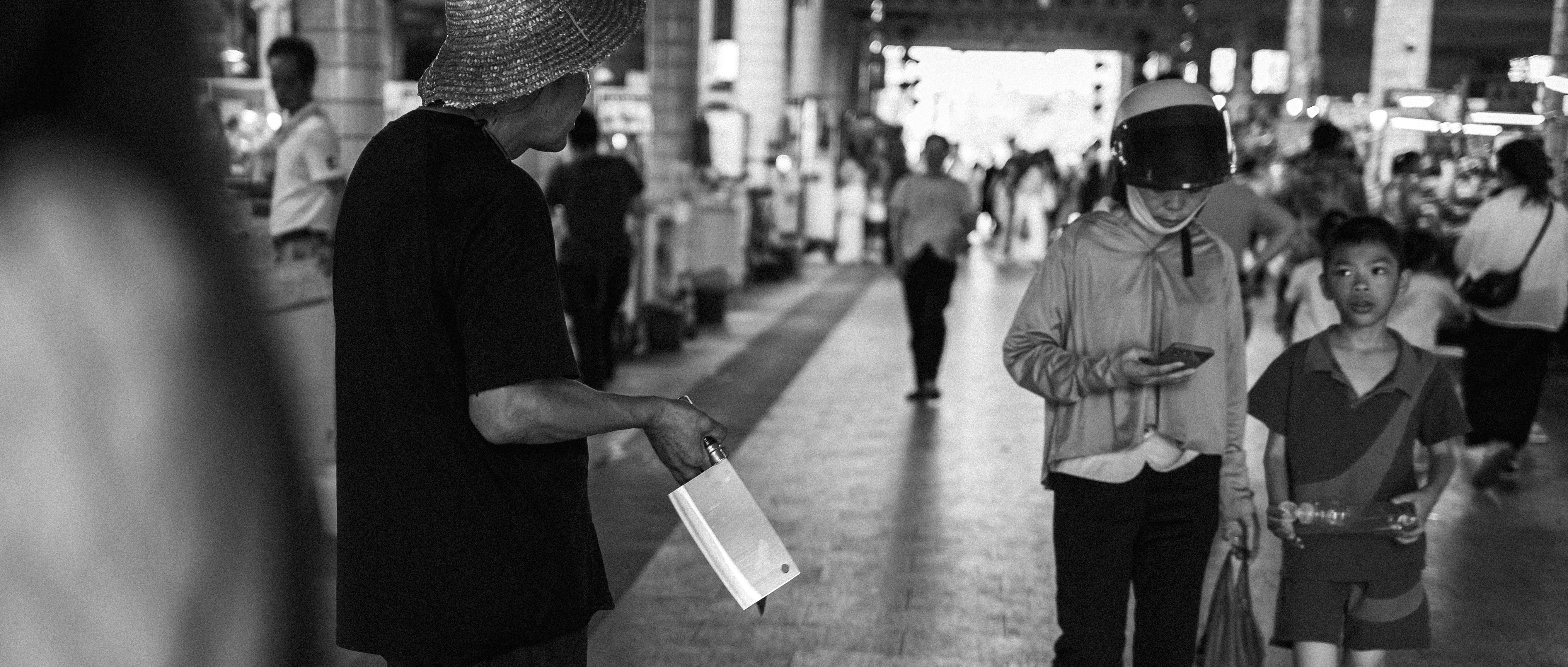 Street Market Night: Paper Lanterns and Quiet Glasses