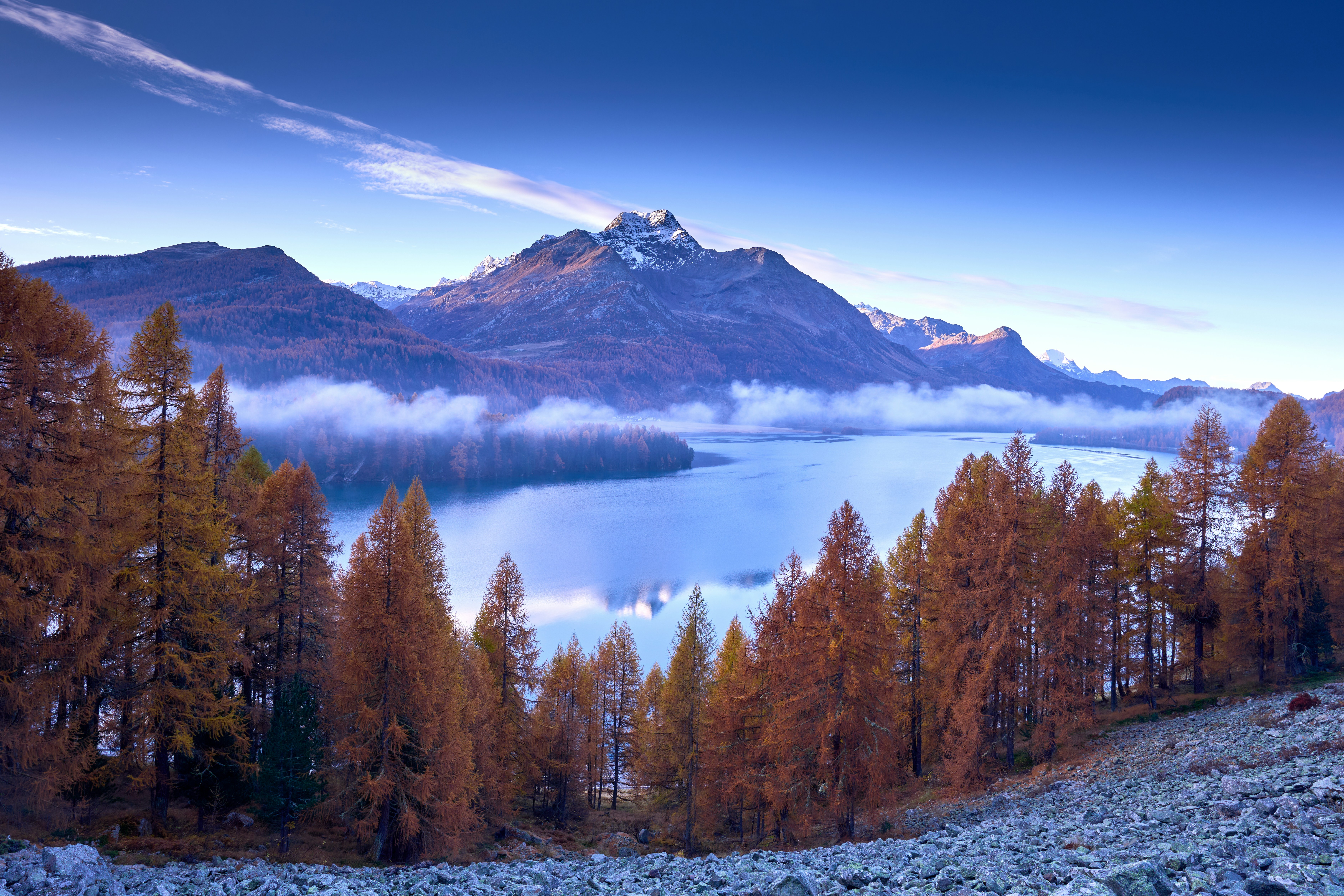 Autumn Echo on Alpine Waters