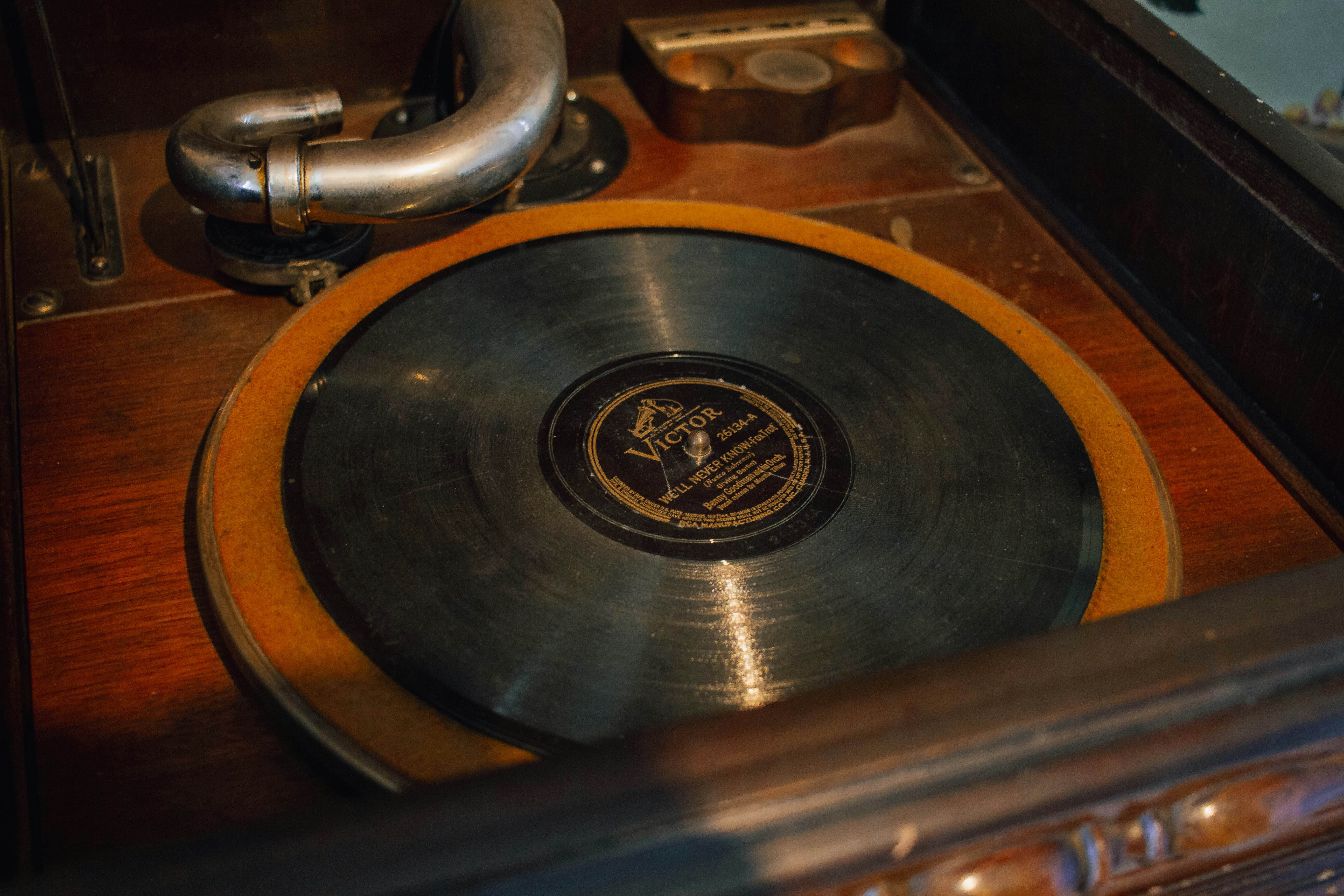 Vintage Disc of Silence: A Close-Up of a Gracious Edison Obsession