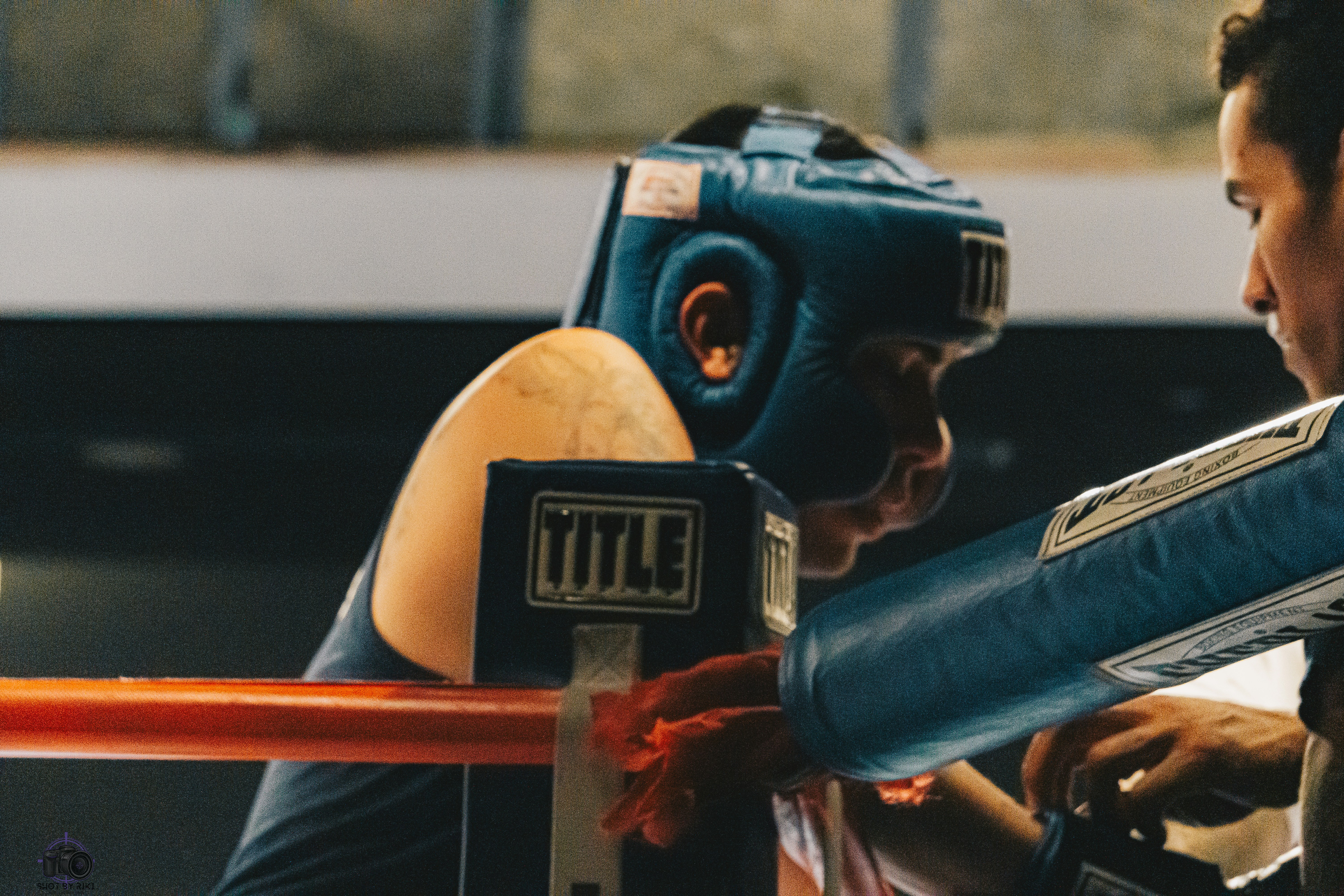 Corner Guard: Focus on a Moment Between Boxer and Coach