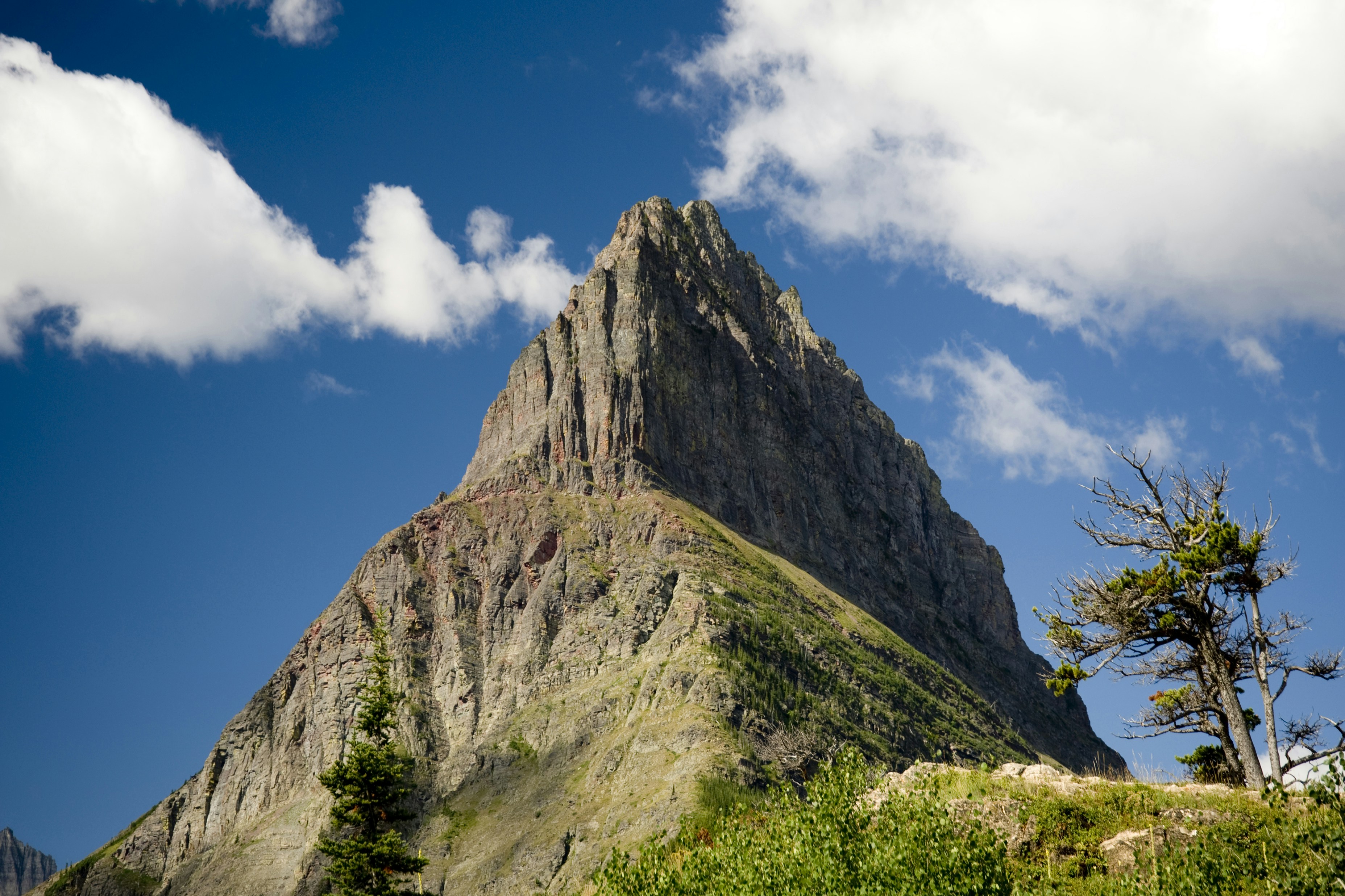 Peak Crowned by Sky