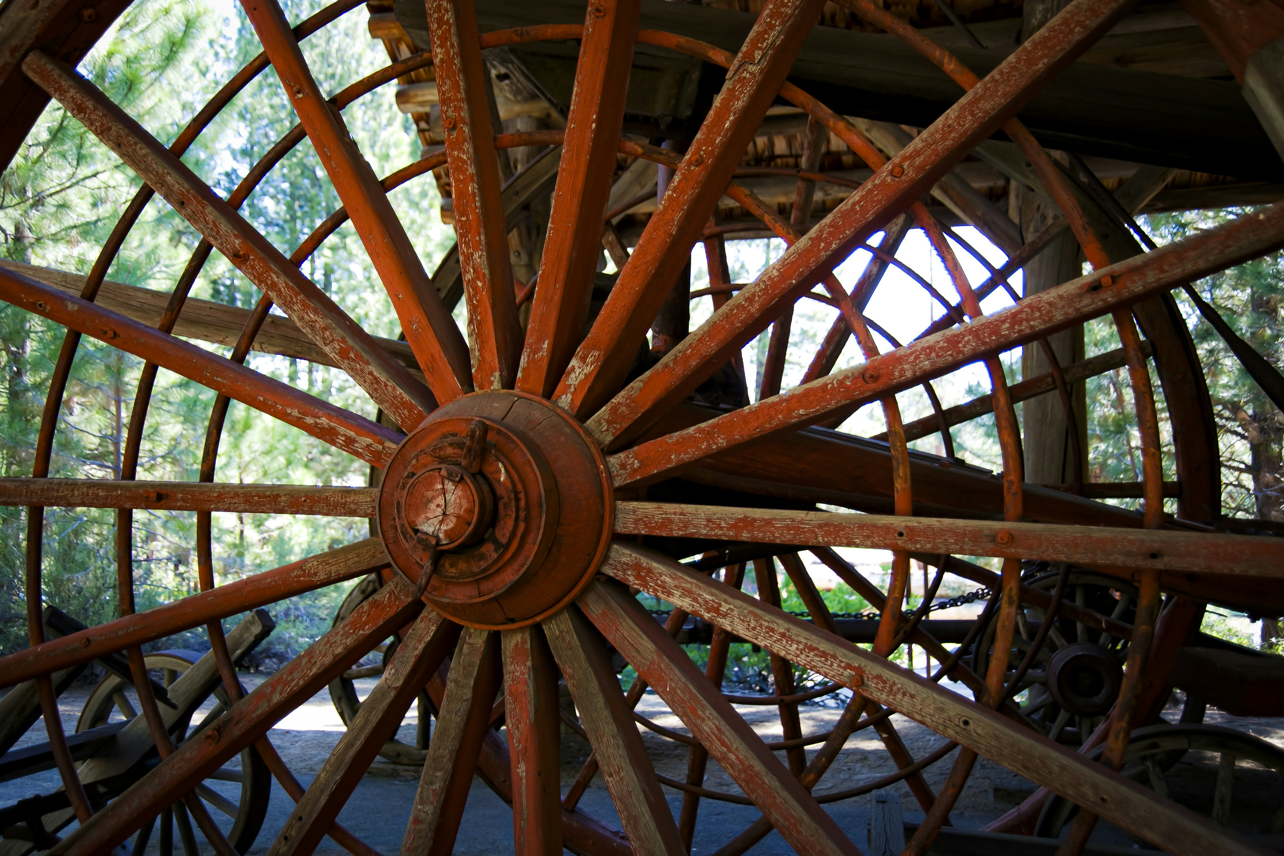 Rusty Wheel of Time: A Spiral of Iron