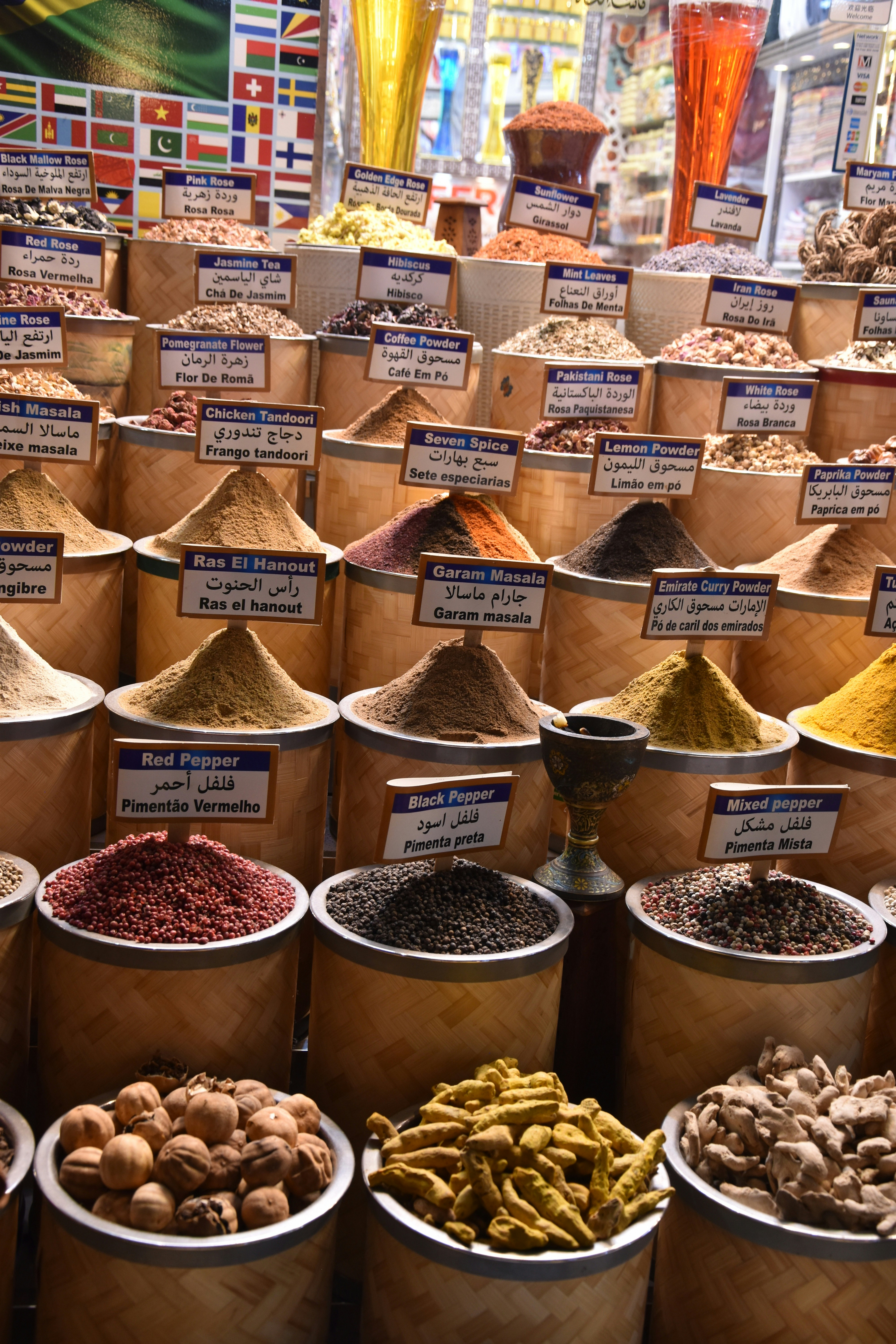 Towering Spices: A Spectrum of Grains and Powdered Telescopes