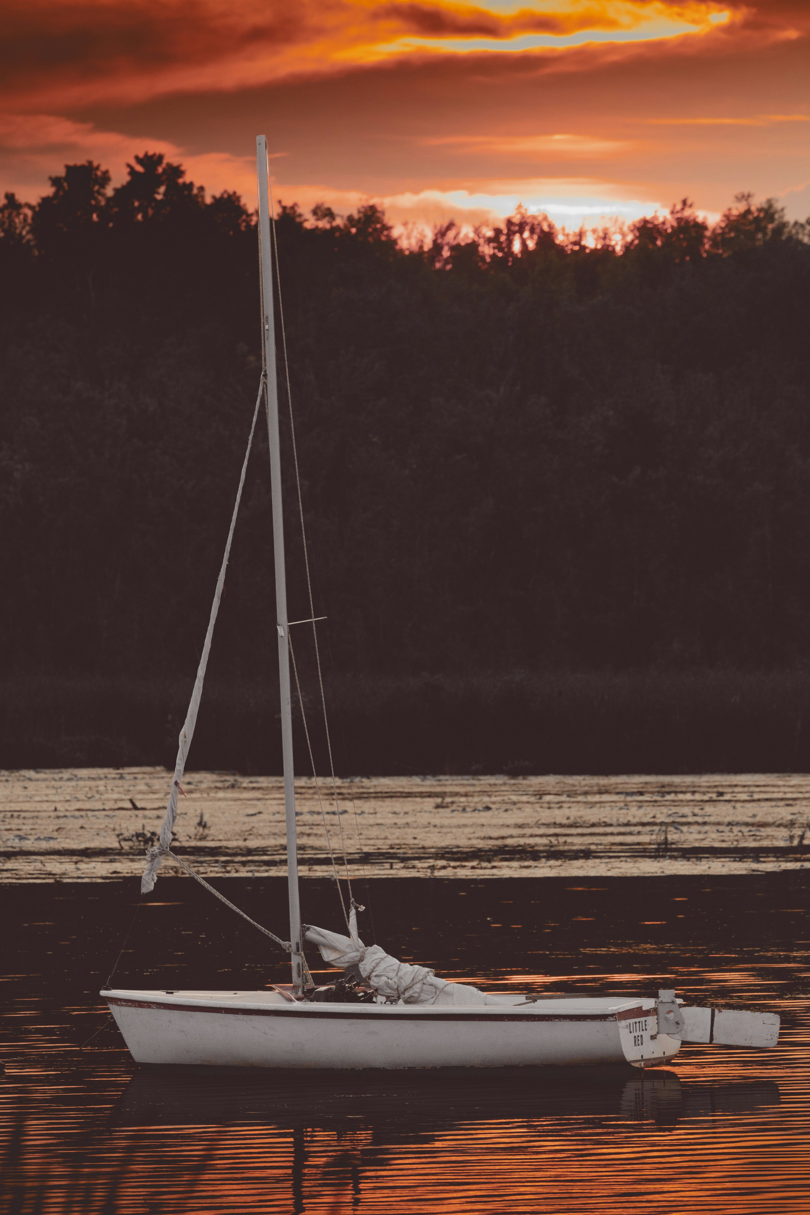 Sailboat at Sunset