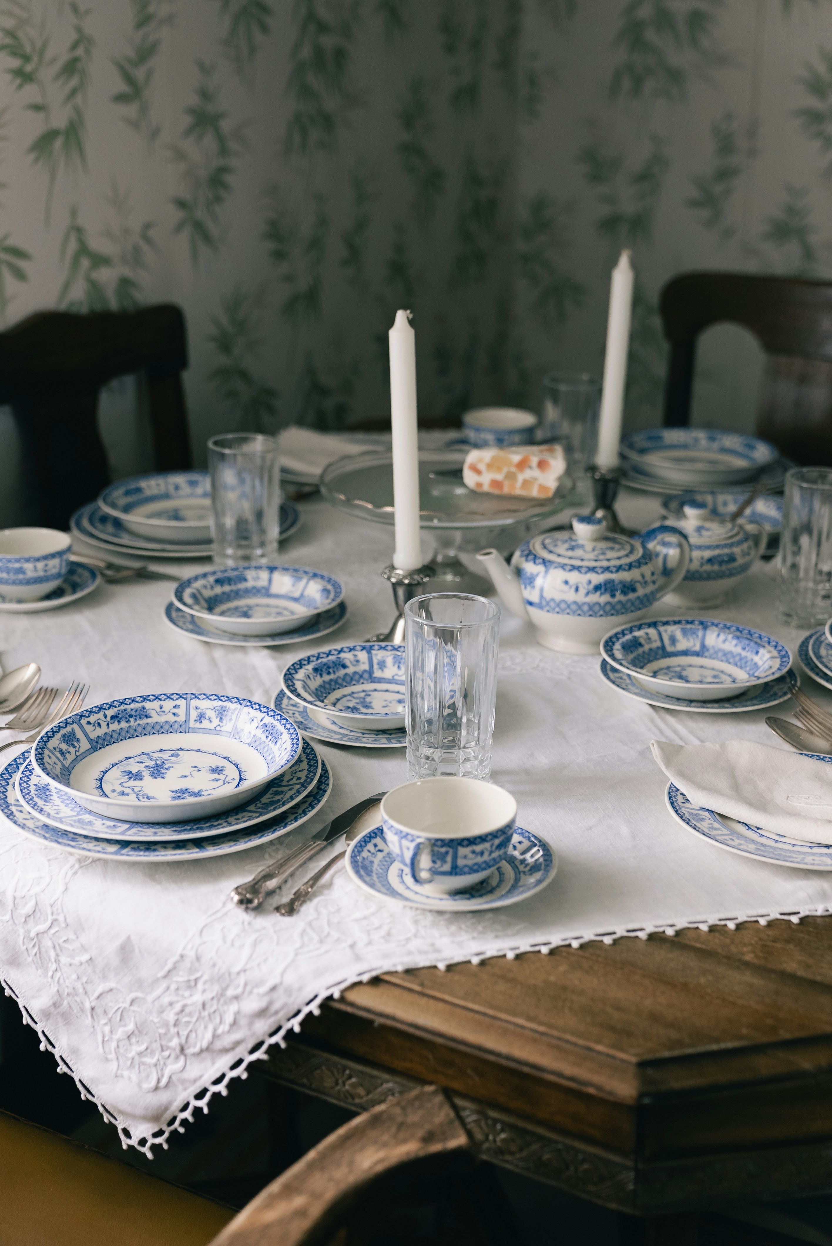 Blue-and-White Tablescape: A Still Life of Heritage Tableware