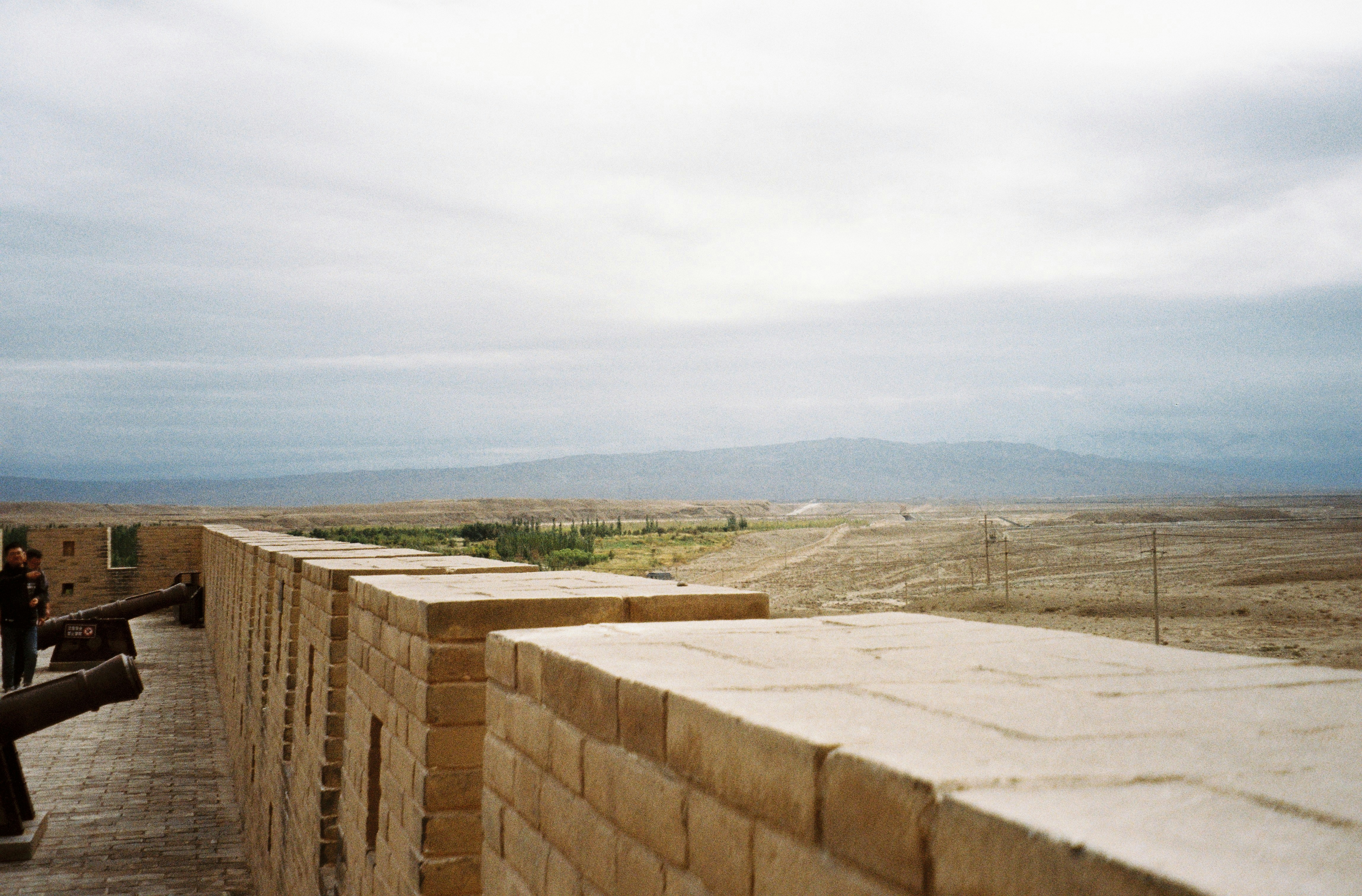 Stone Balustrade and Distant Horizon