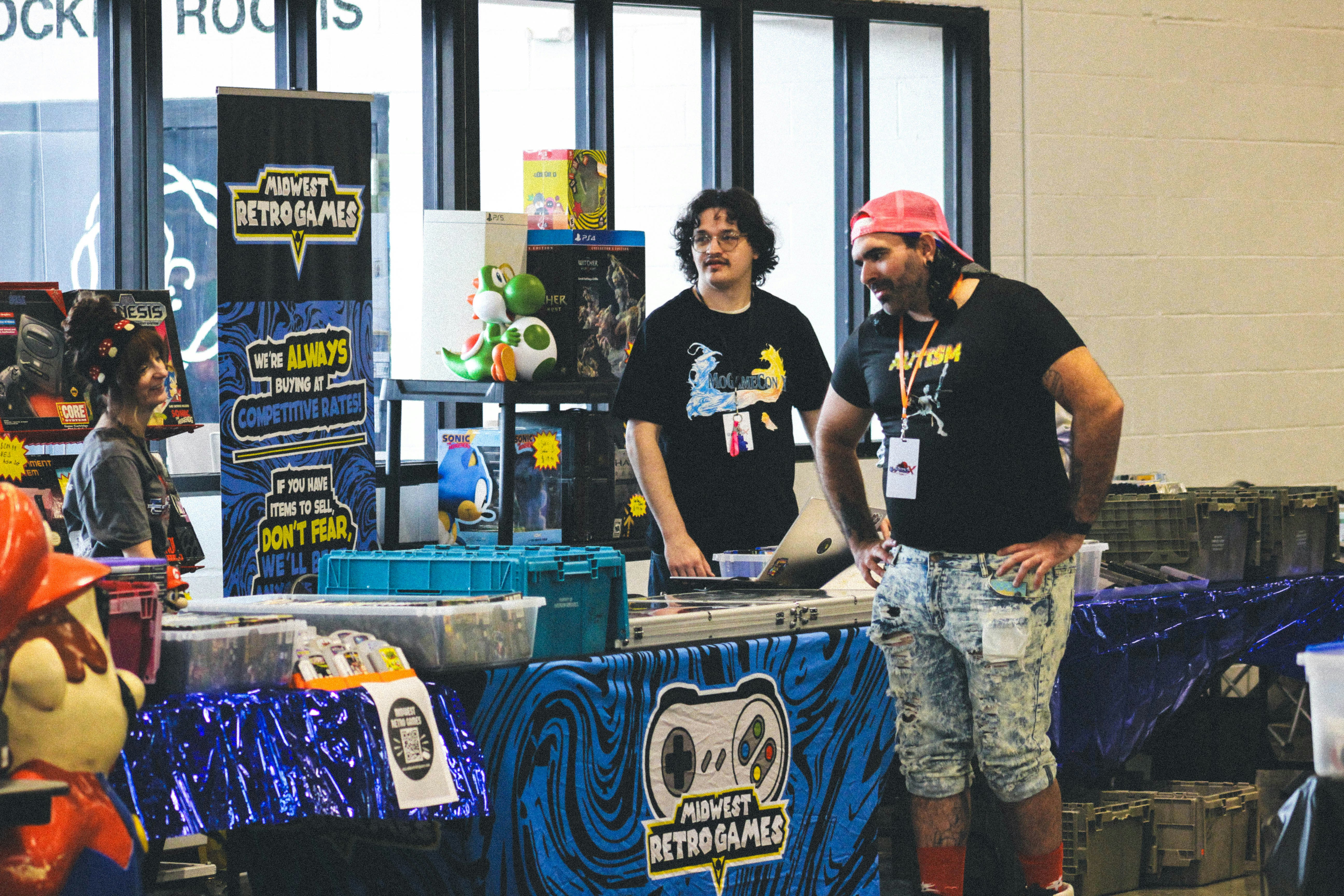 Retro Gig store: Kats at the Cardboard Arcade