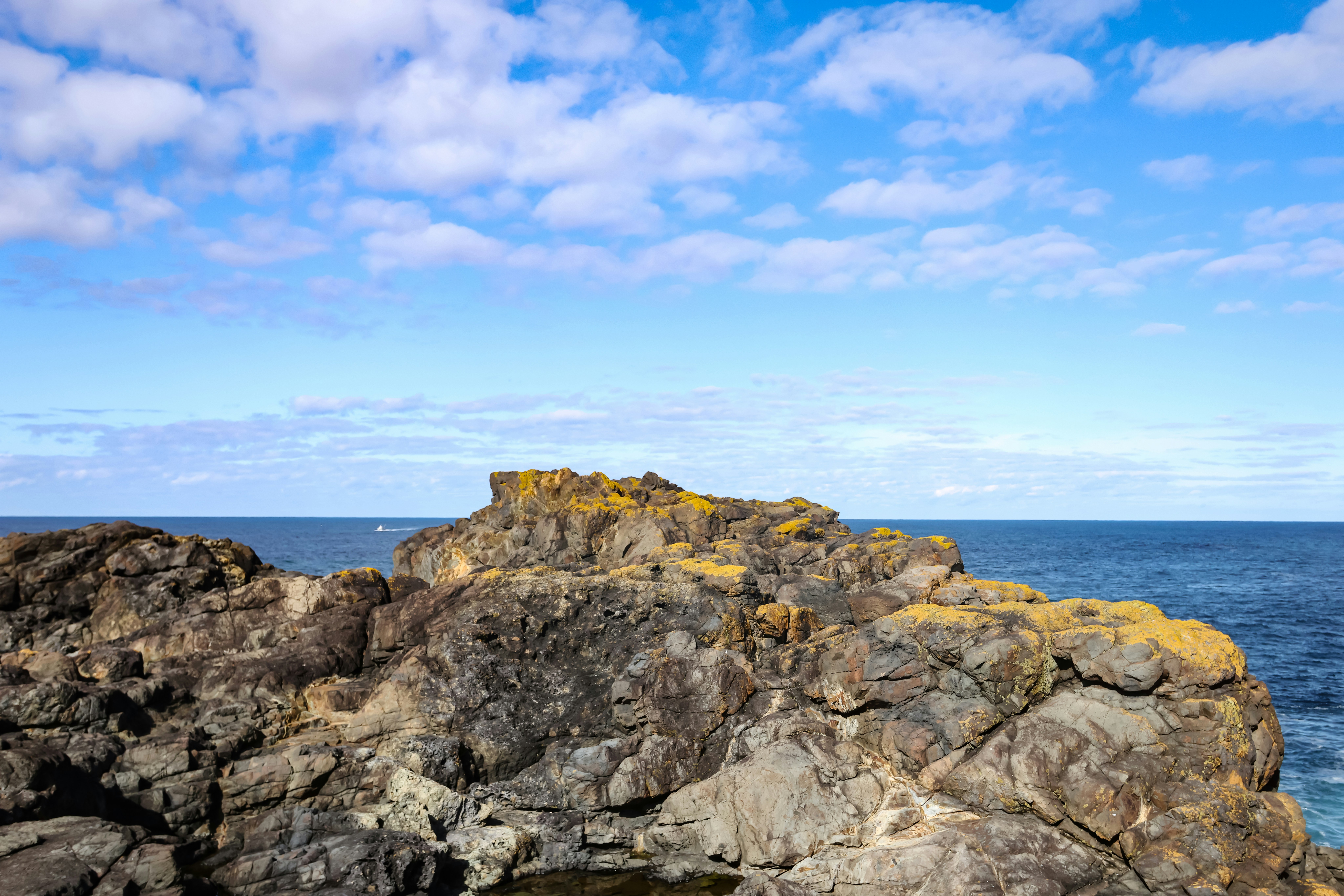 Rocky Promenade at the Open Sea