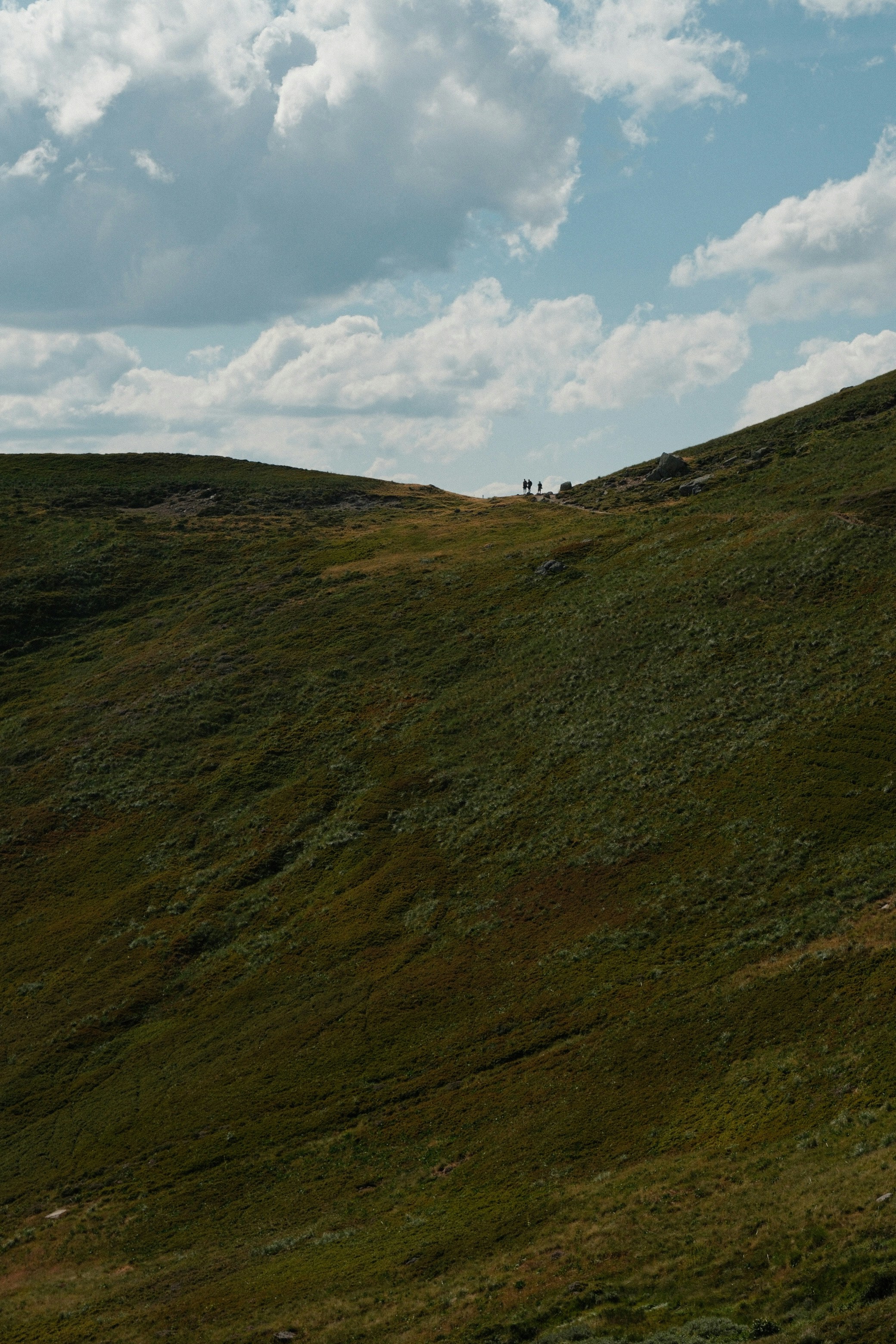 Horizon Path: A Quiet Ascent Along a Wind-Swept Ridge
