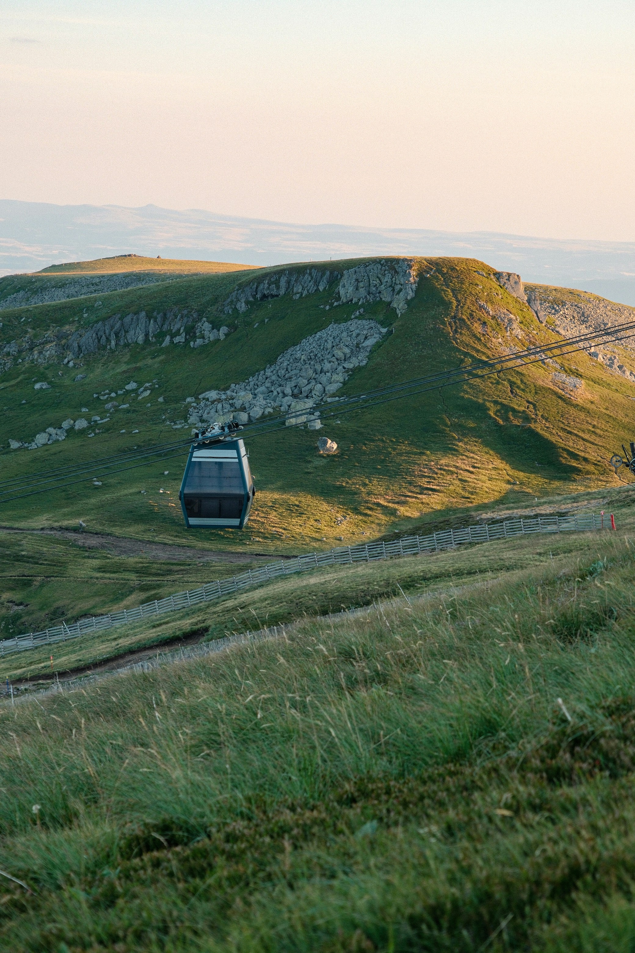 Cable Car over the Green Ridge