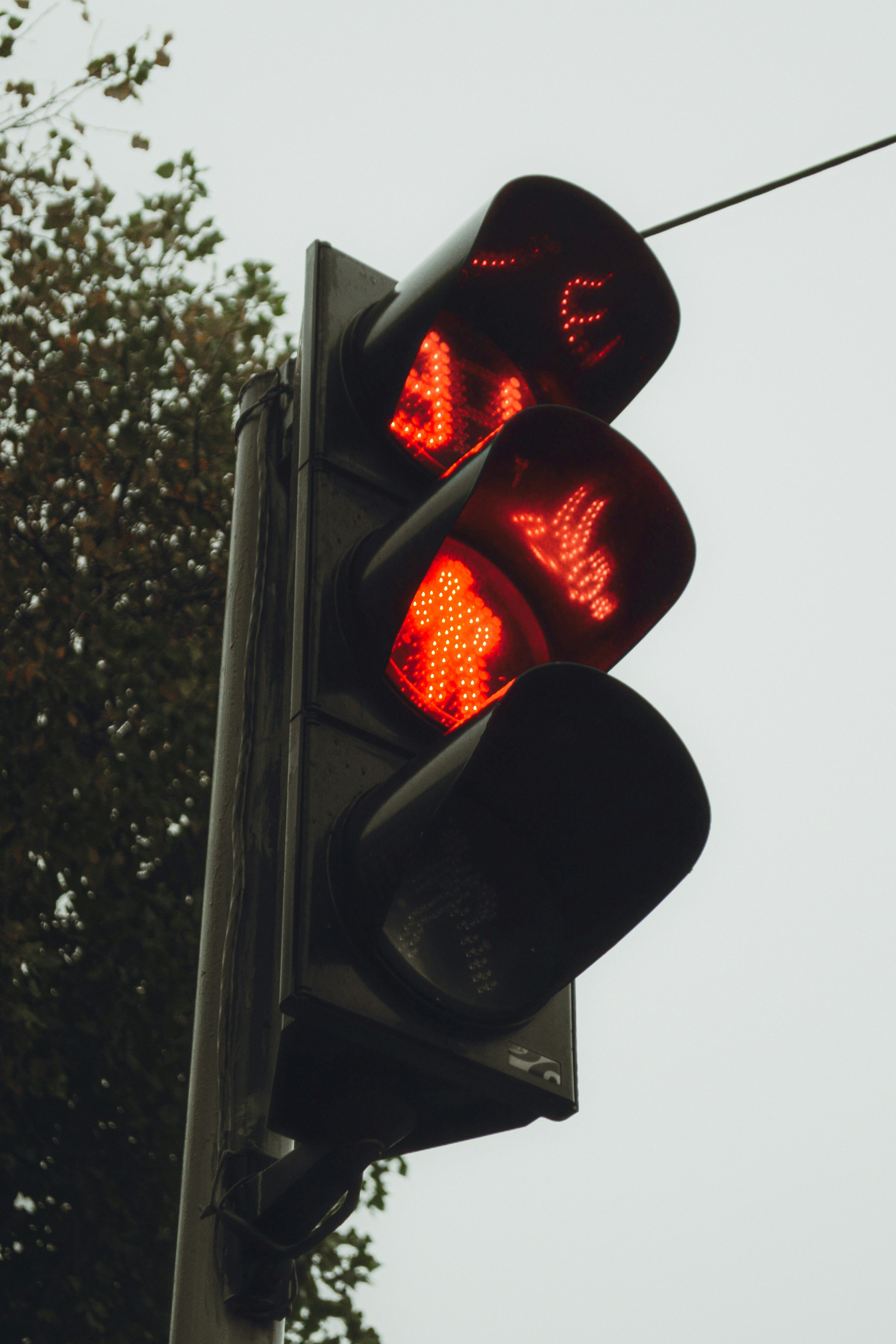 Waiting for the Green: A Red Light at an Urban Intersection