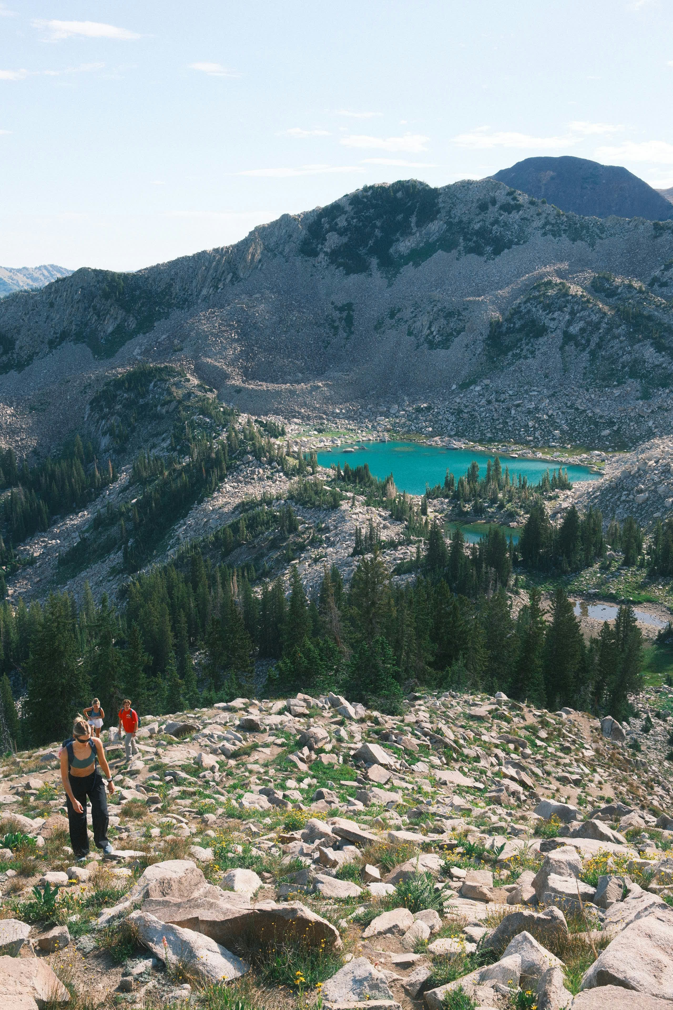 Trailblazers Above the Emerald Lakes