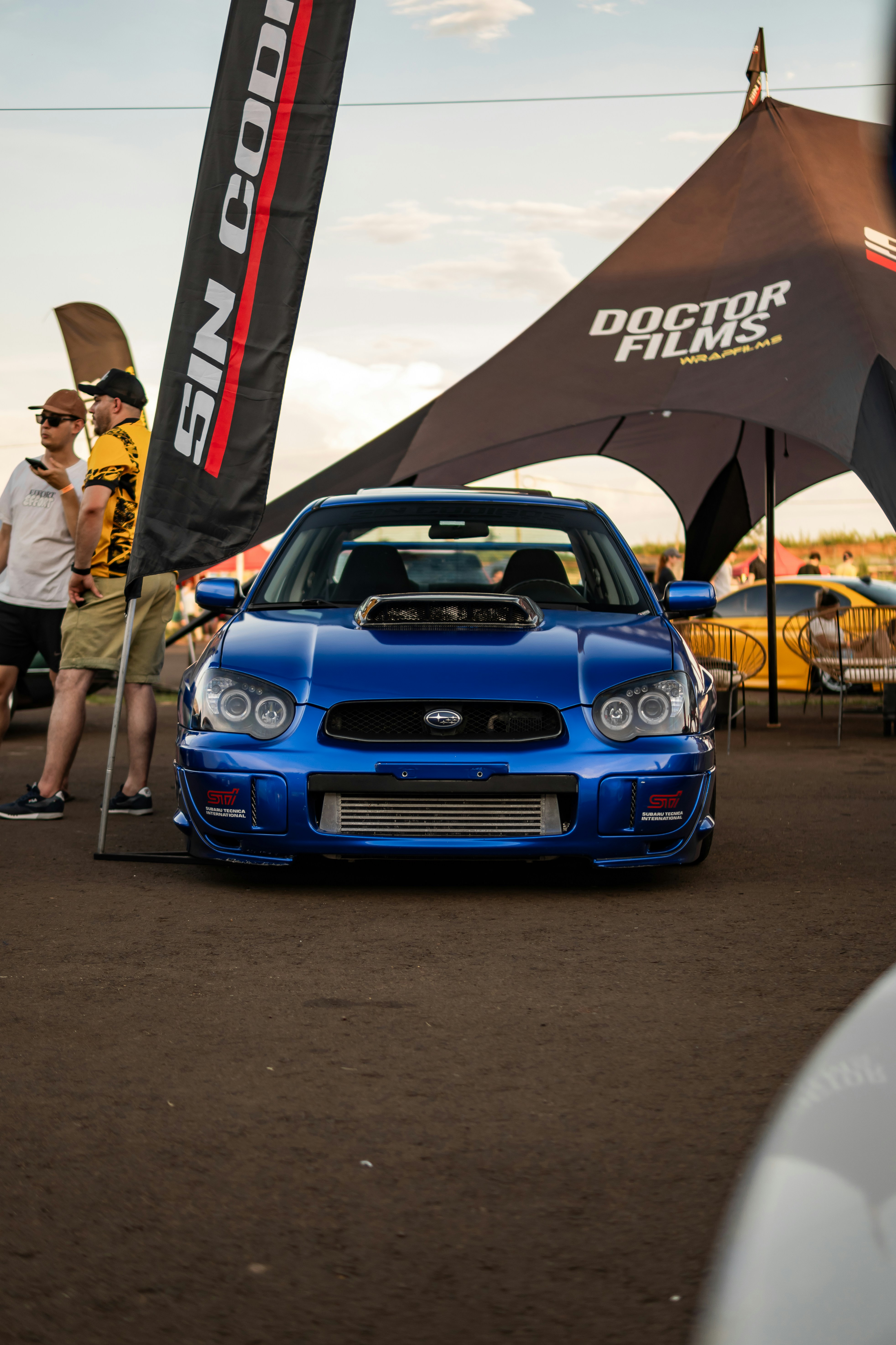 Blue Ridge Rally: Front-End Stance at the Car Show
